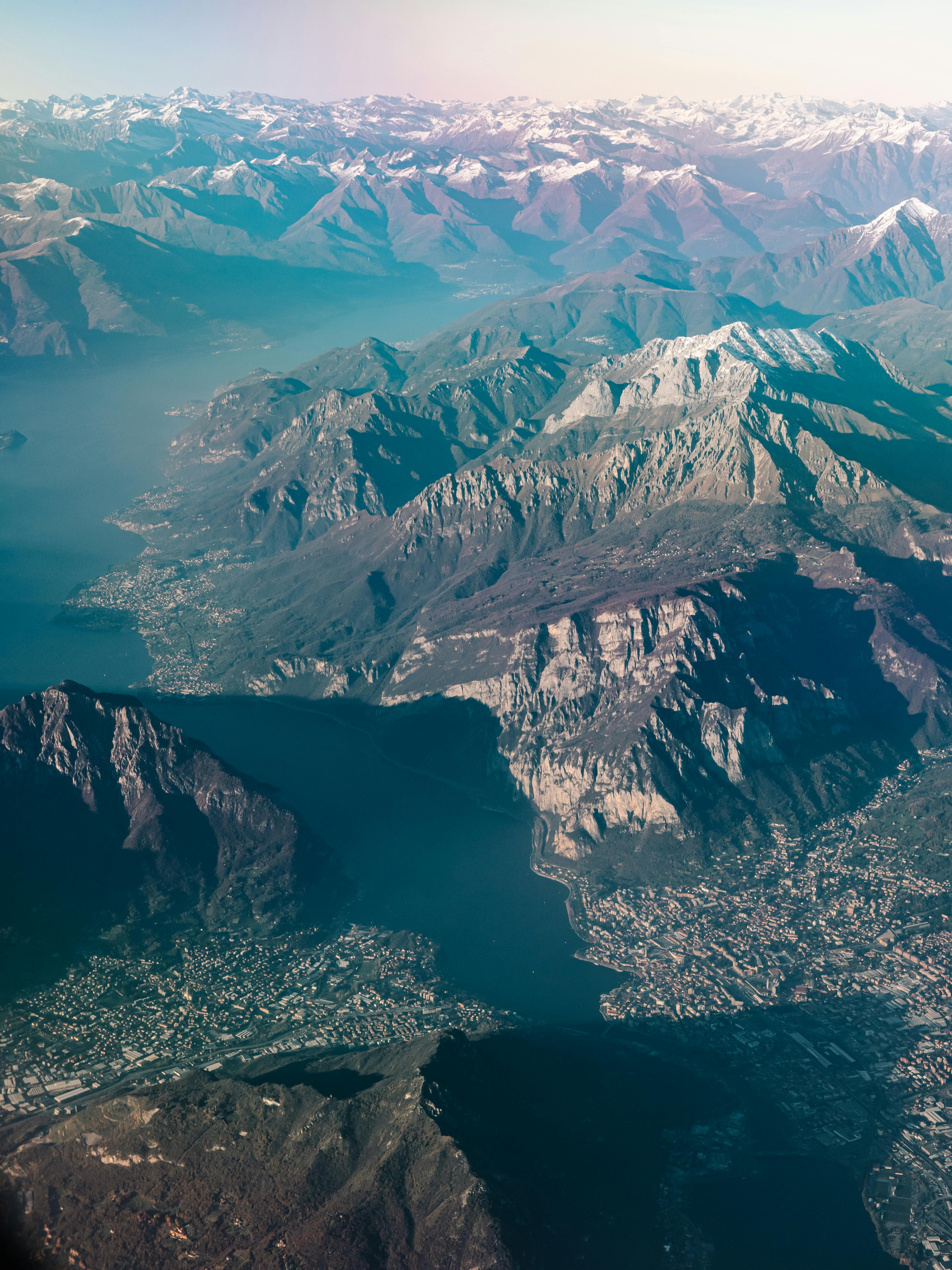 Aerial View of Rocky Mountains · Free Stock Photo