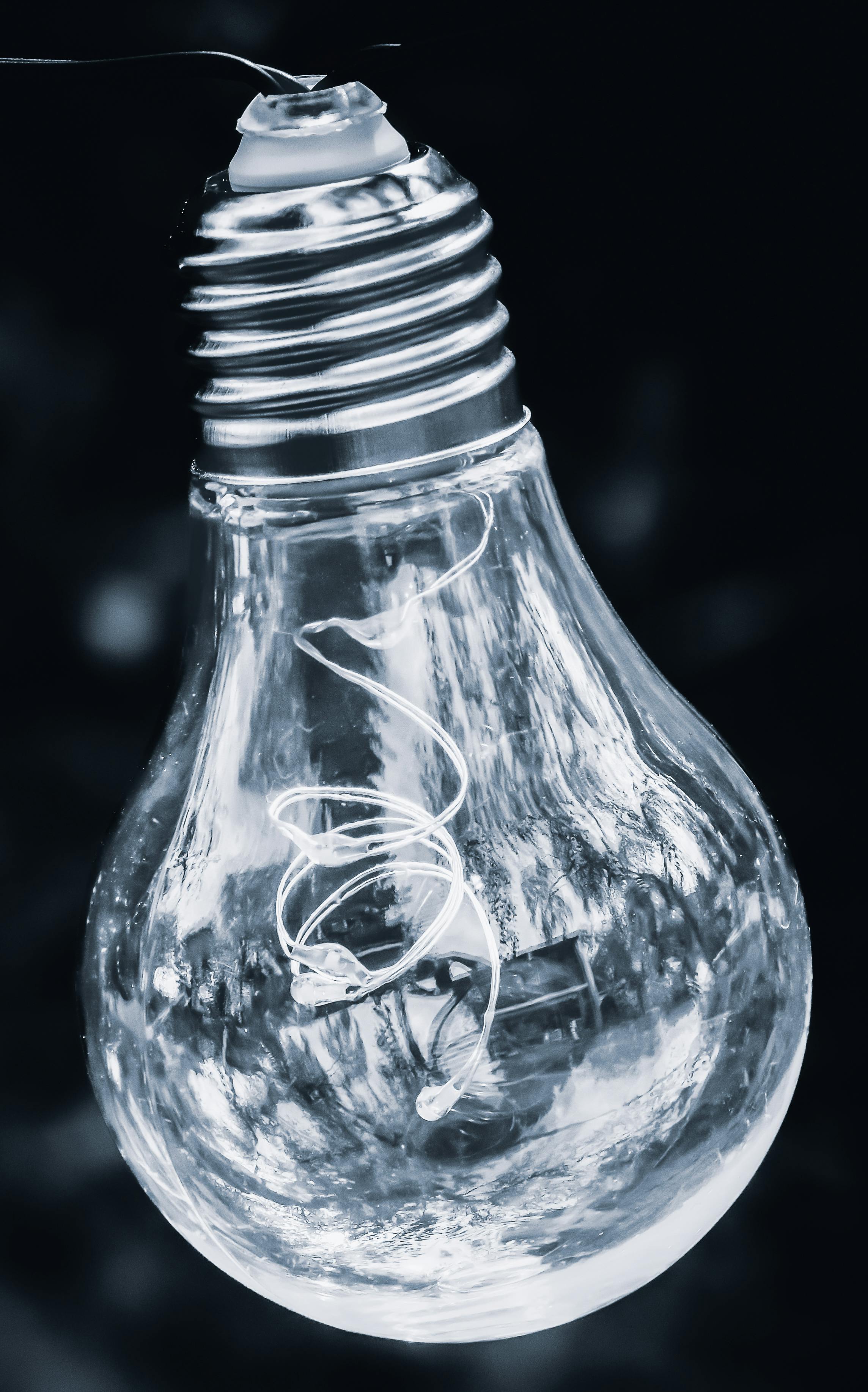 Close Up Photo of a Light Bulb · Free Stock Photo