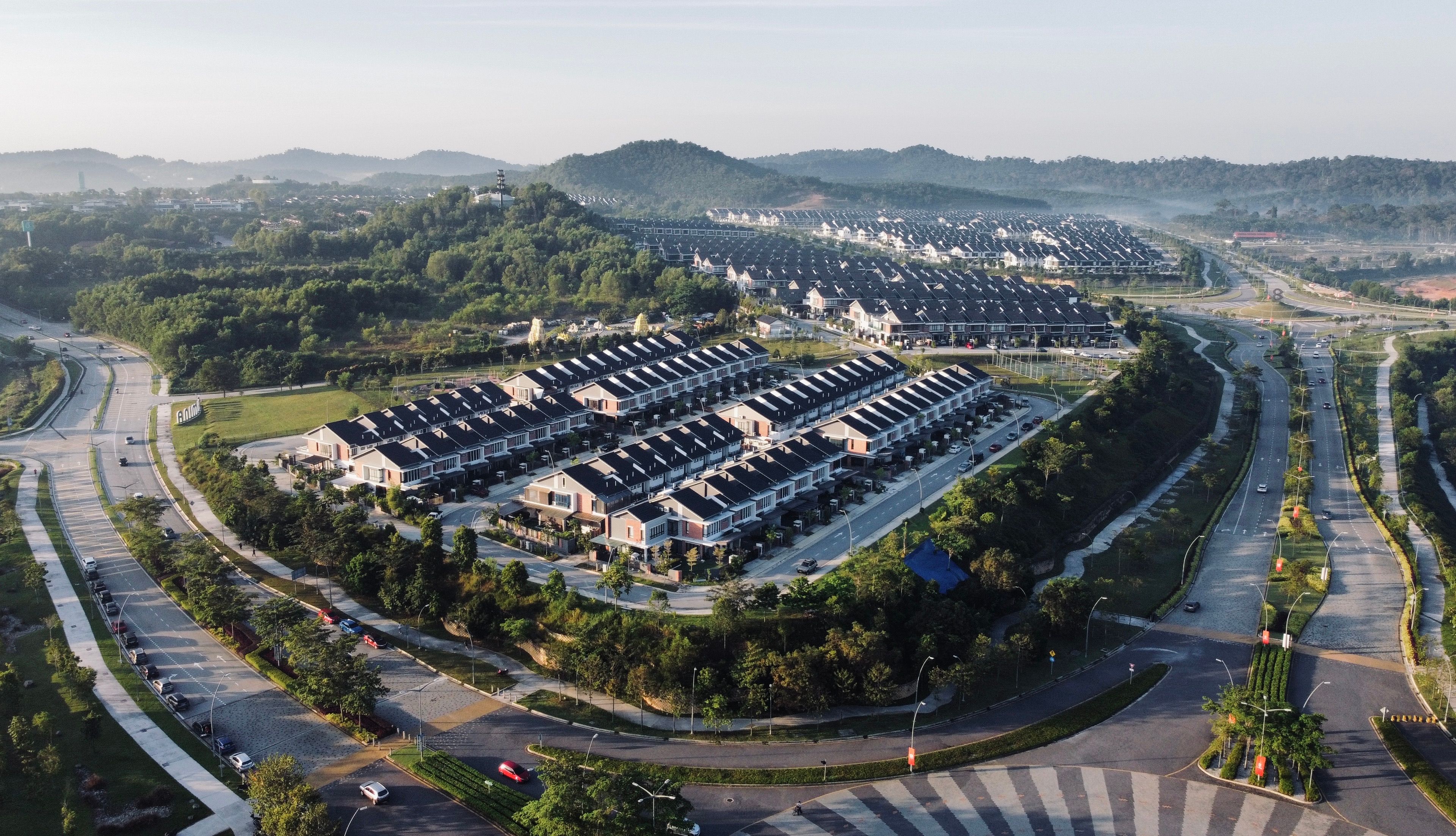 Aerial View of Residential Buildings · Free Stock Photo