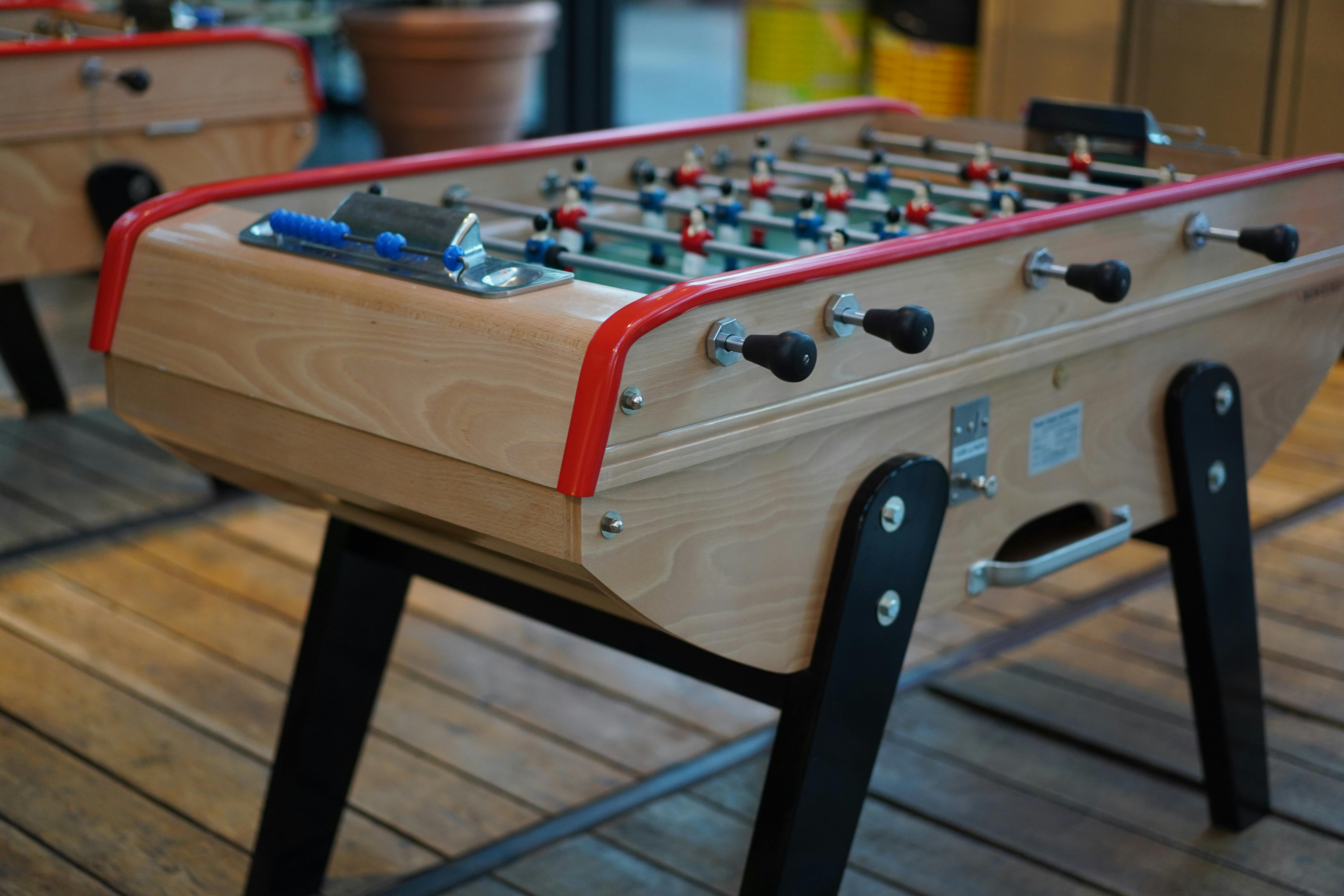 Wooden Football Table · Free Stock Photo