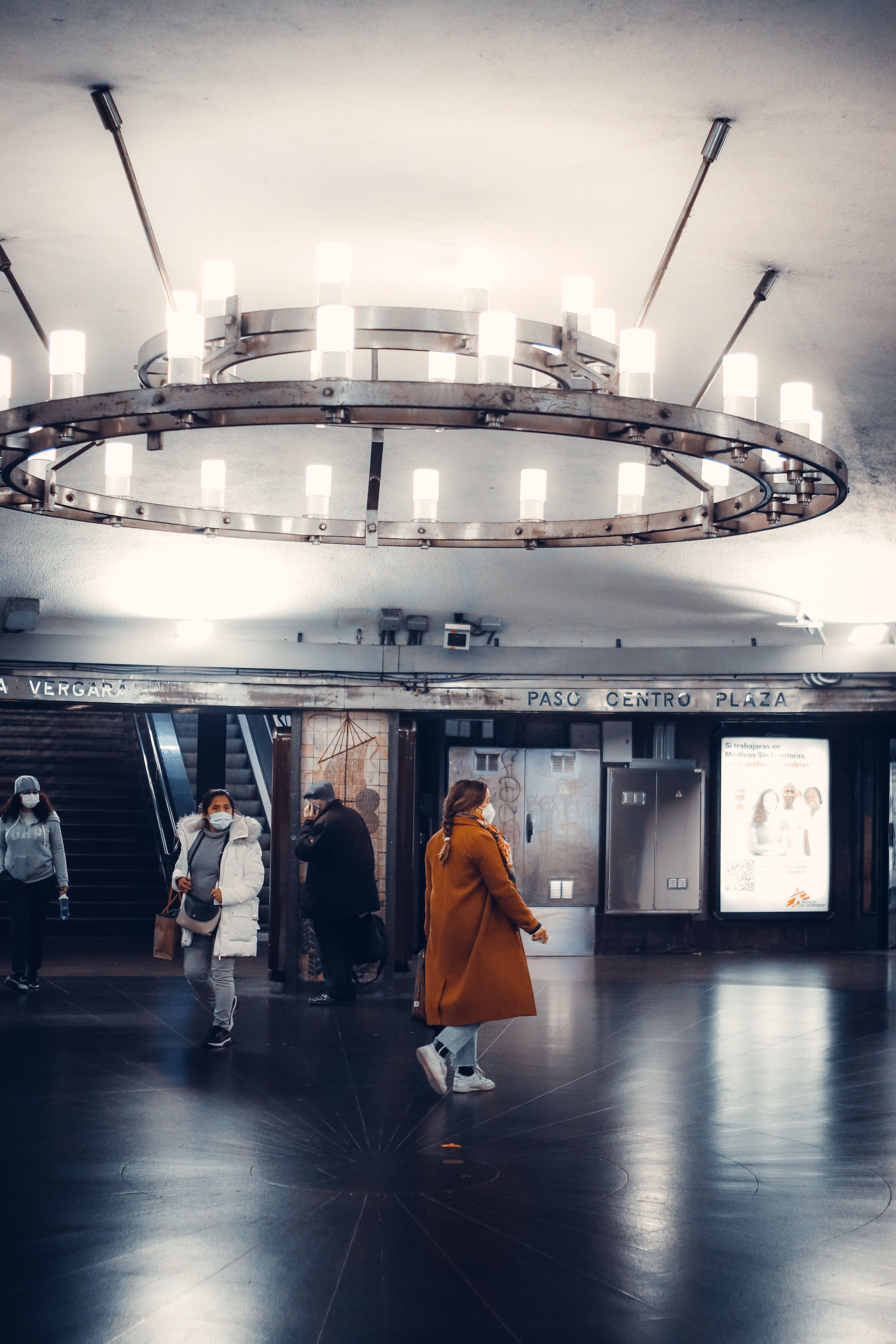 People Walking Inside Building · Free Stock Photo