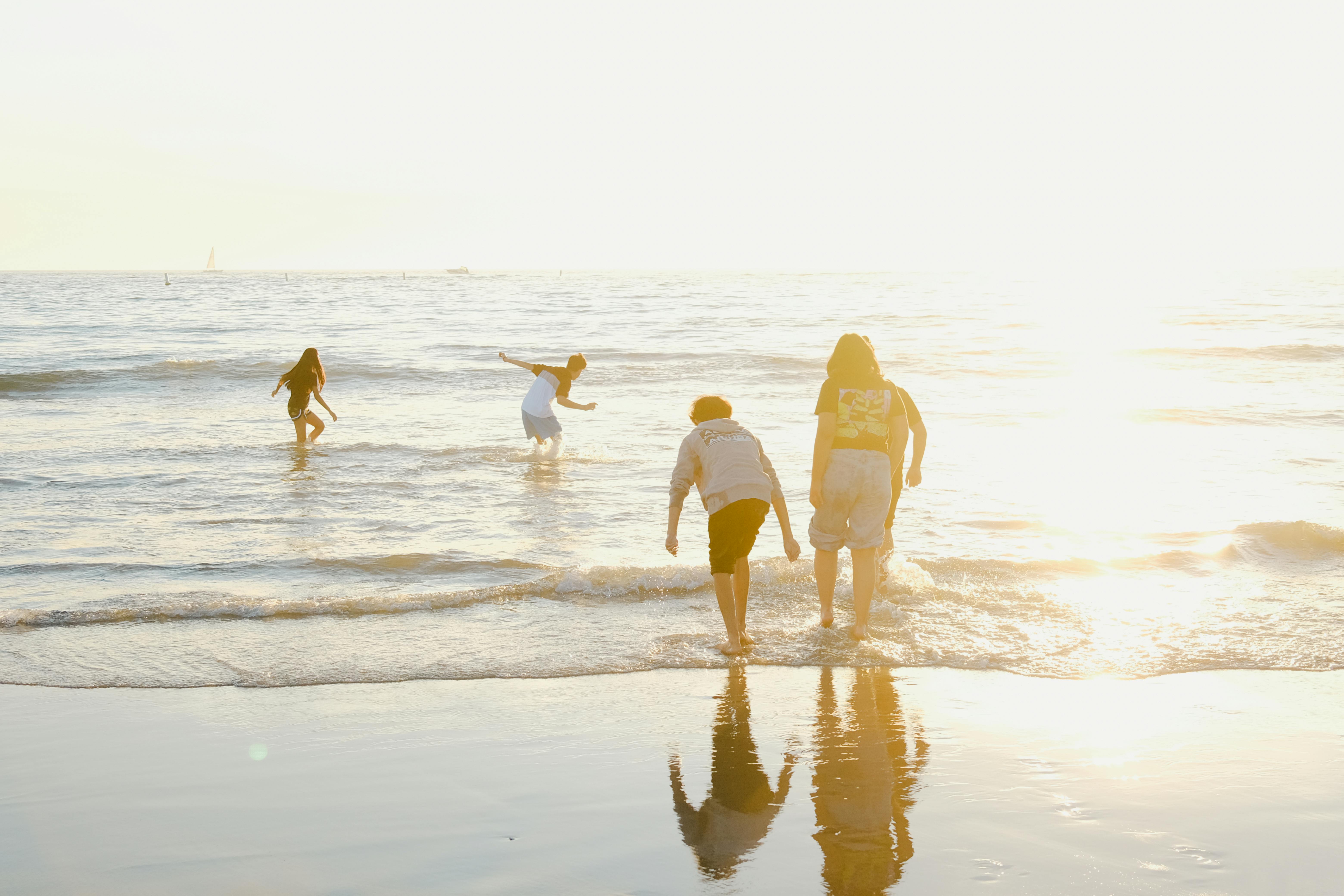 Person Walking on Beach · Free Stock Photo
