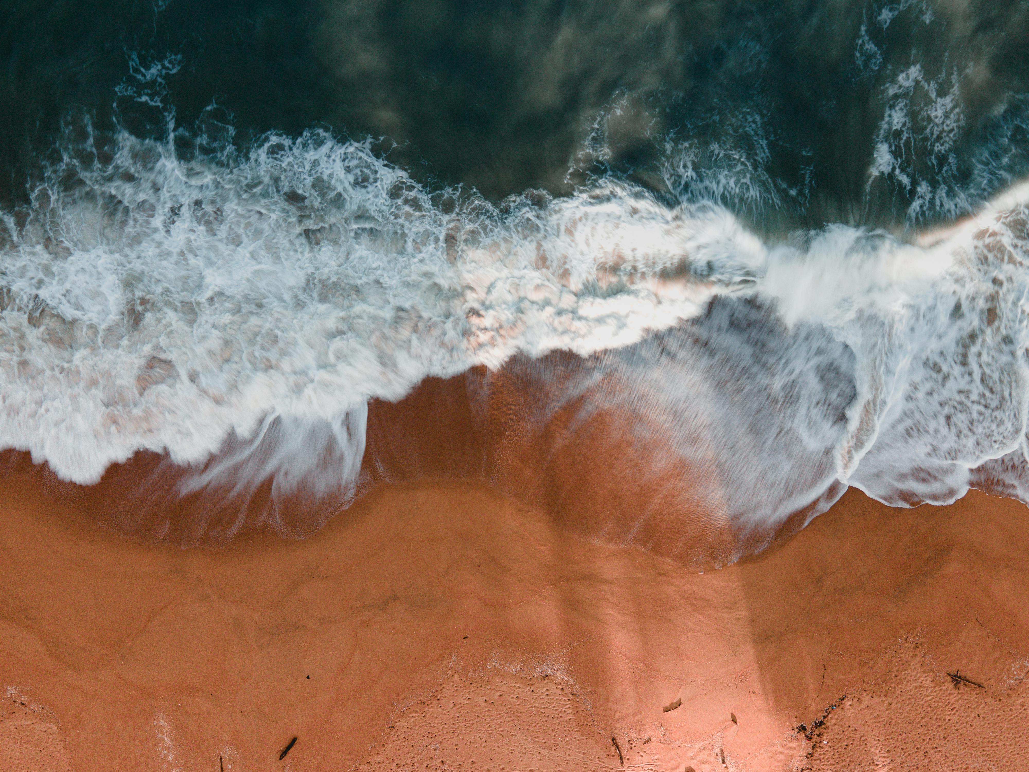 Aerial Photography of a Shore · Free Stock Photo