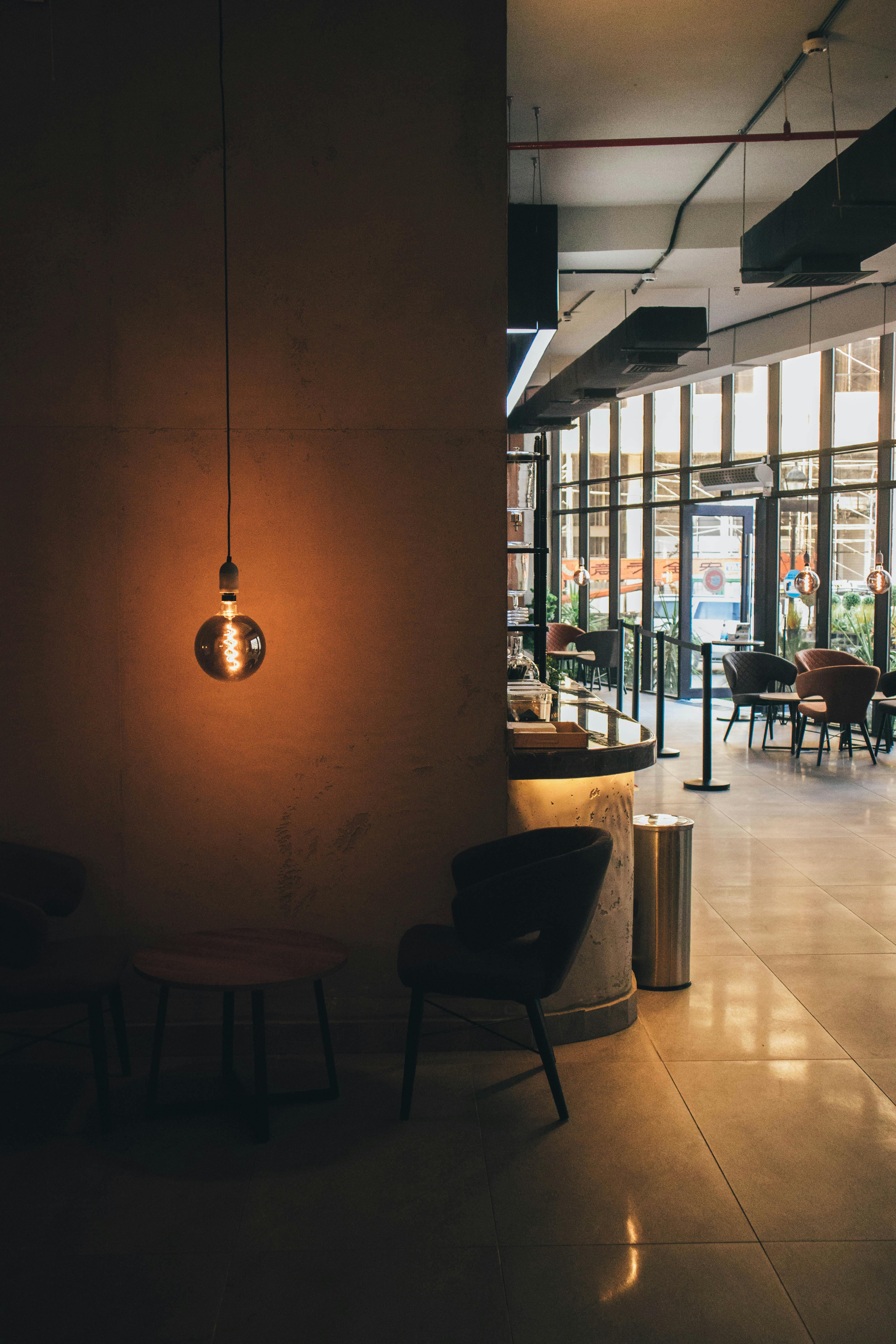Dining Area of a Coffee Shop · Free Stock Photo