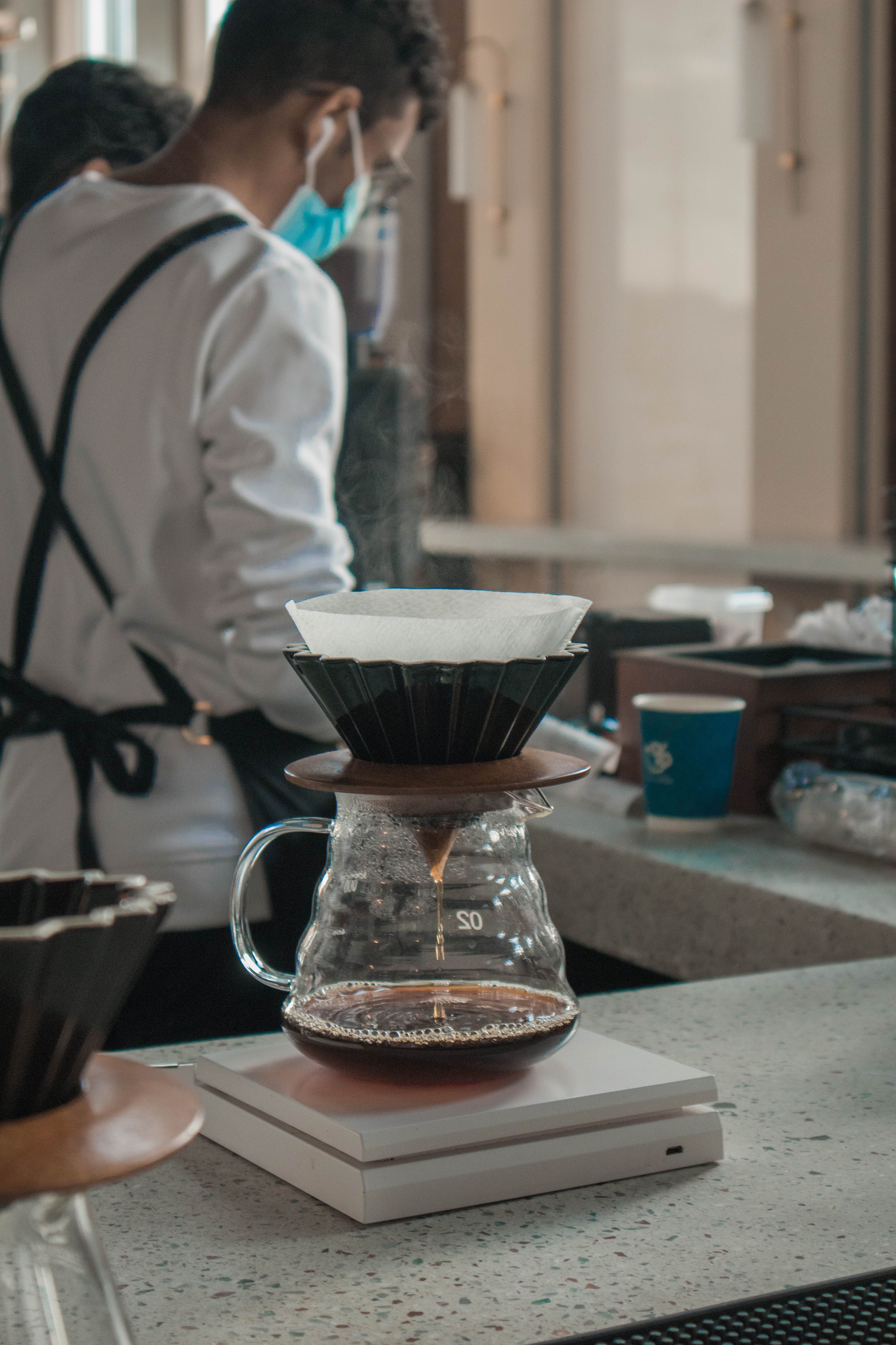 Coffee Dipper on a Kitchen Counter · Free Stock Photo