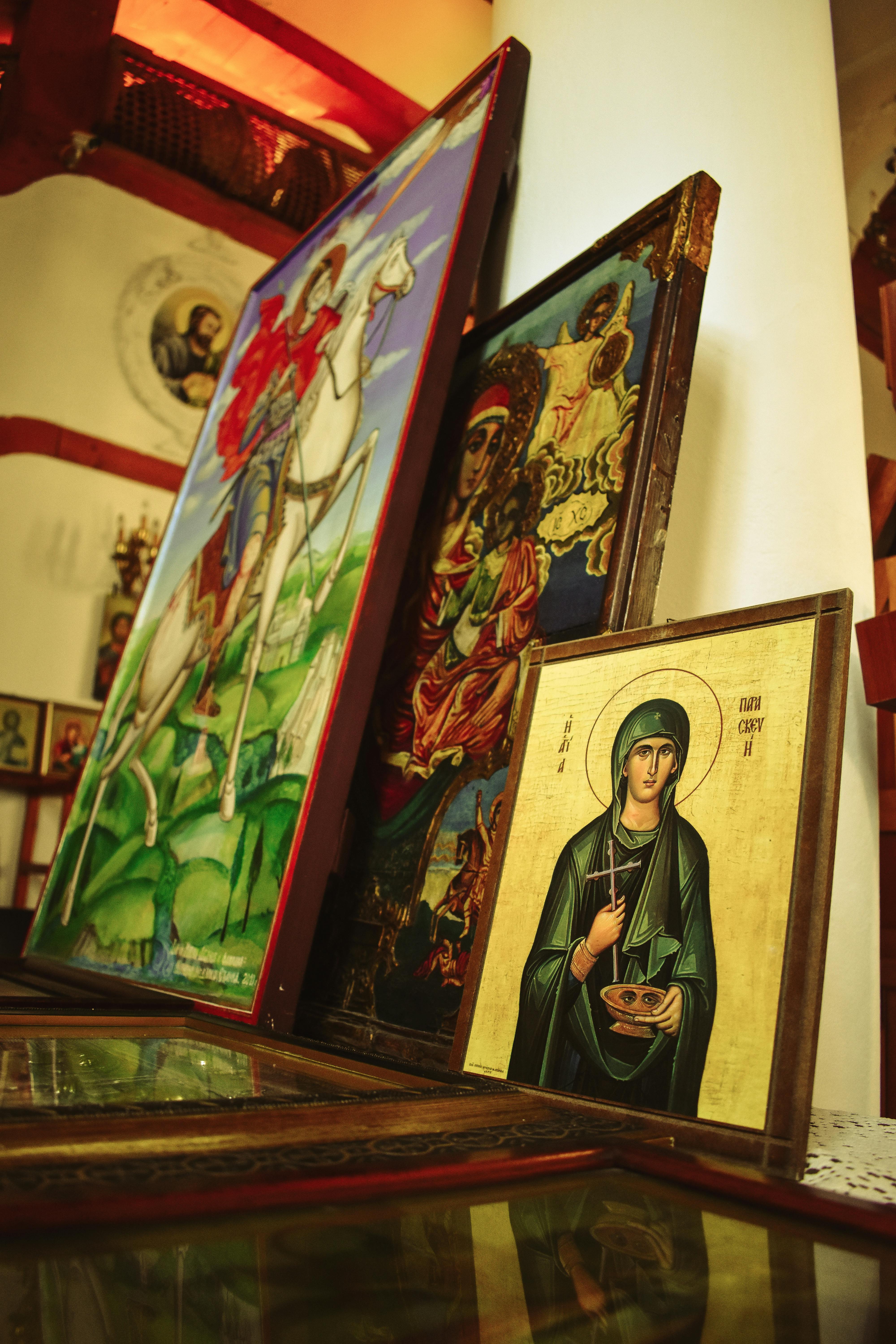 Various Religious Paintings · Free Stock Photo