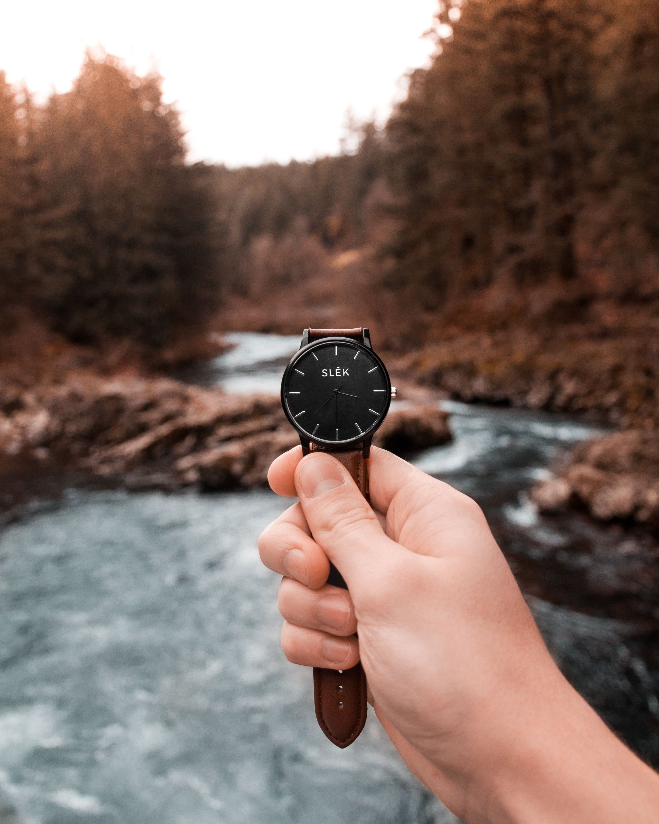 Person Holding Analog Watch Displaying 3:36 · Free Stock Photo