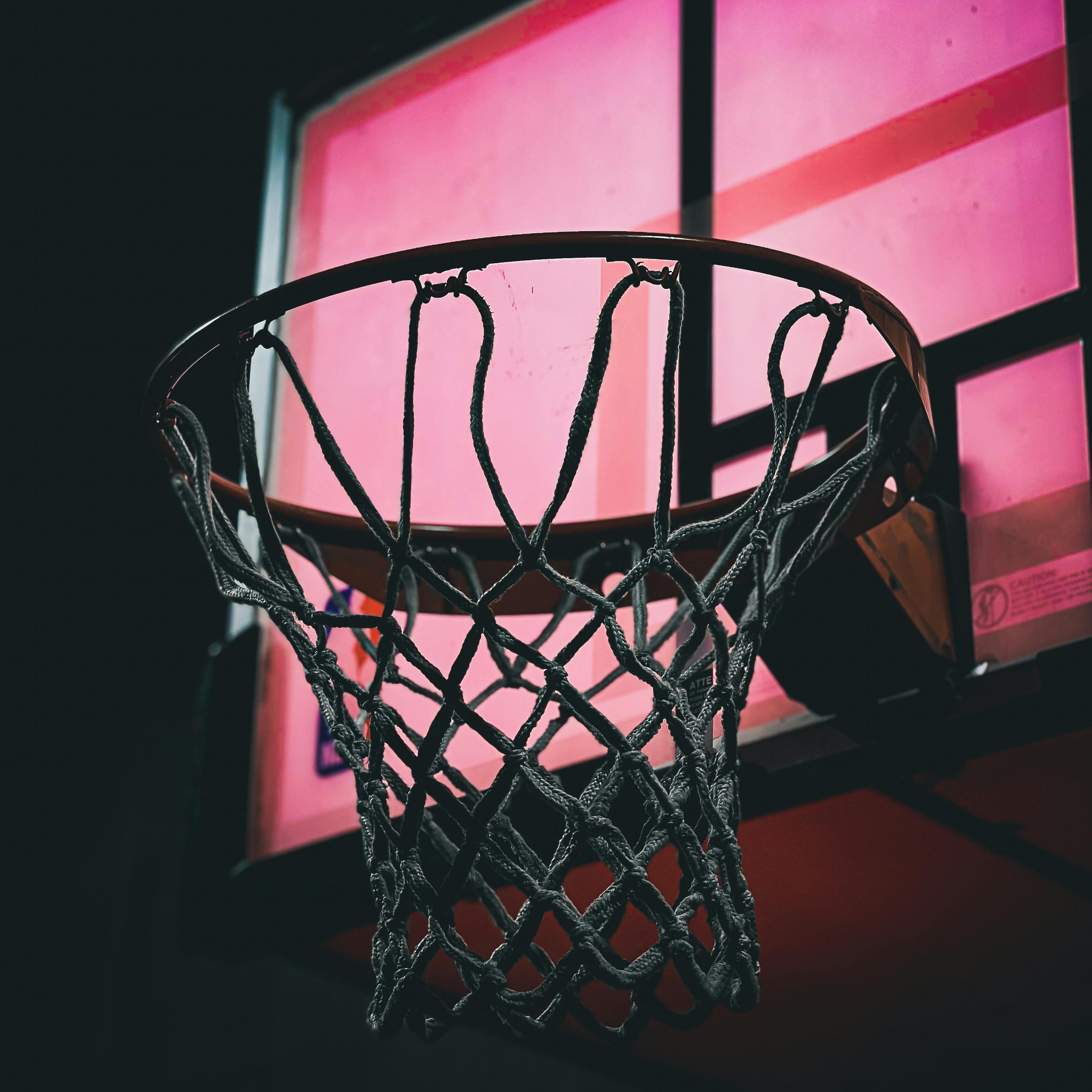 Black and Red Basketball Hoop · Free Stock Photo