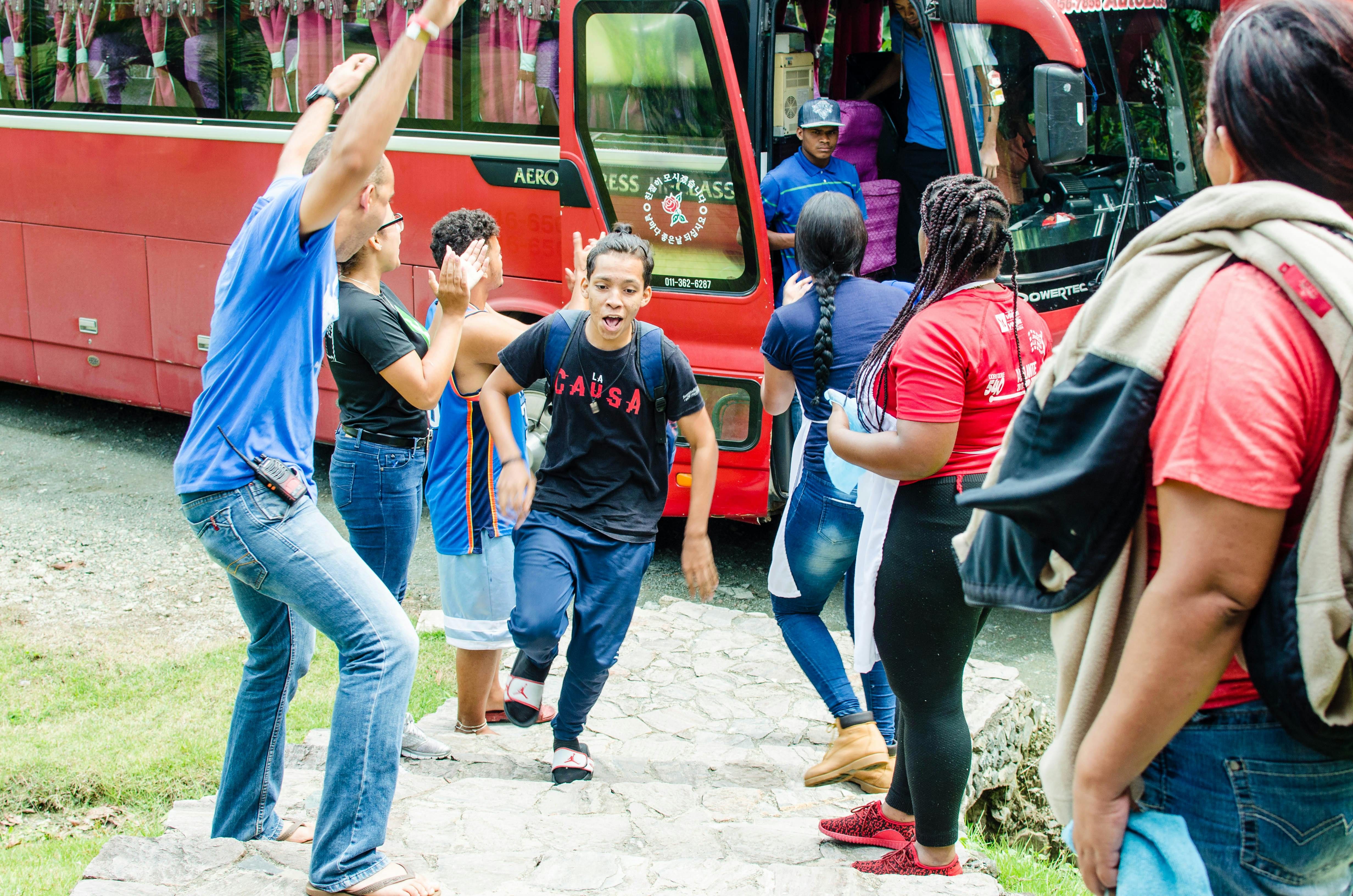 People Sitting Inside Bus · Free Stock Photo