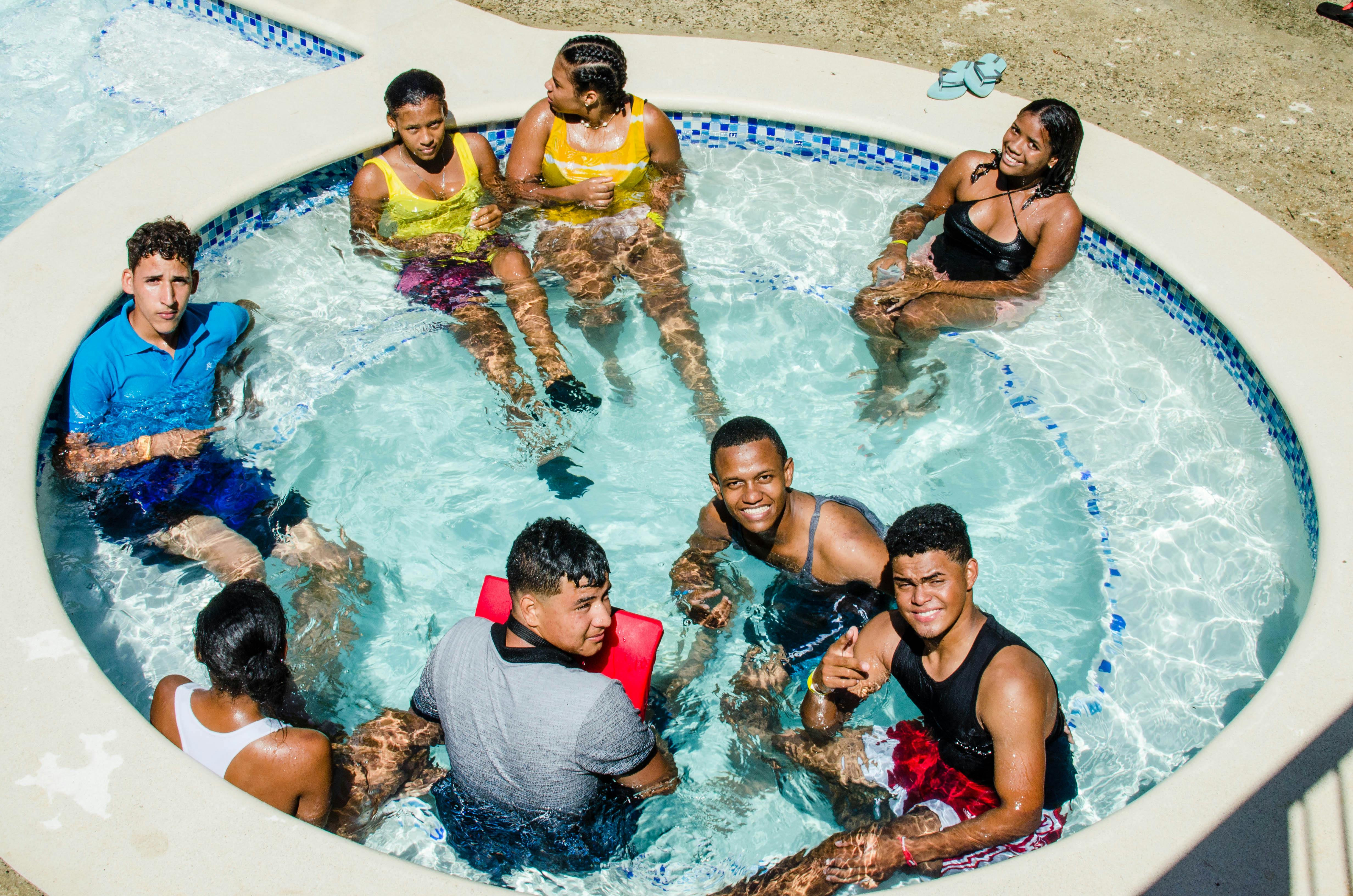 Group of People in Swimming Pool · Free Stock Photo