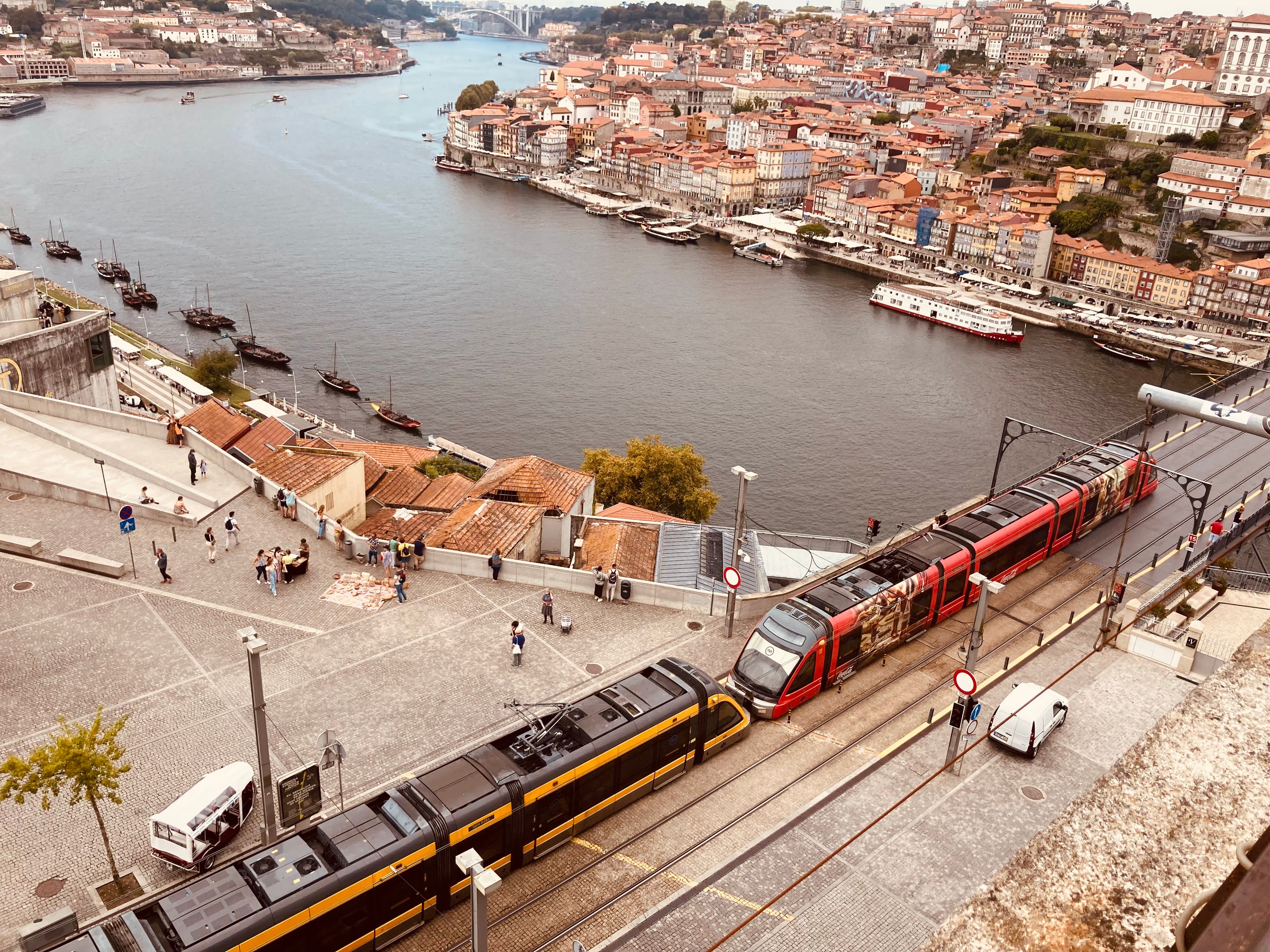 Aerial Footage of City near River · Free Stock Photo