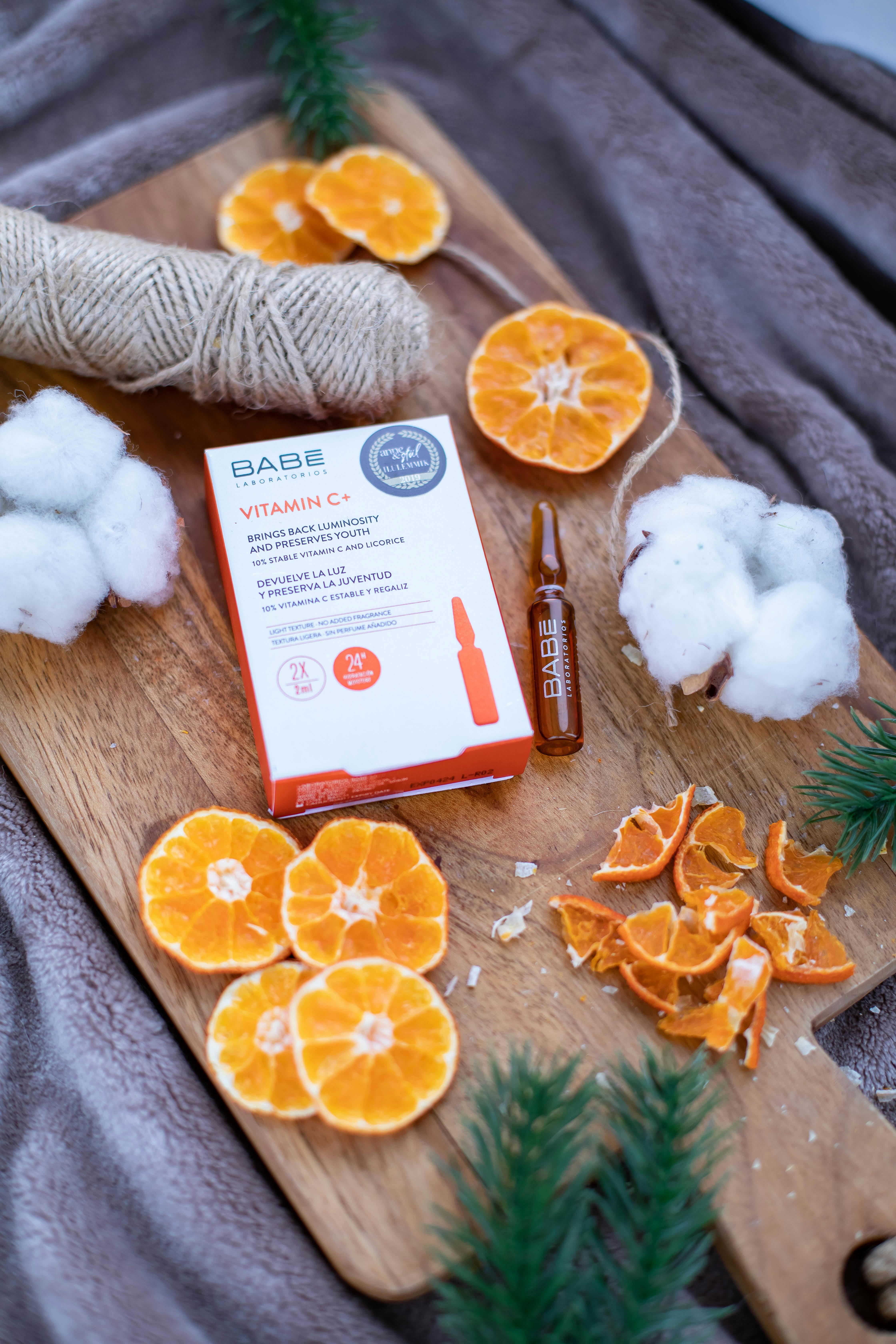 Wool, String, Orange Slices and Vitamin · Free Stock Photo