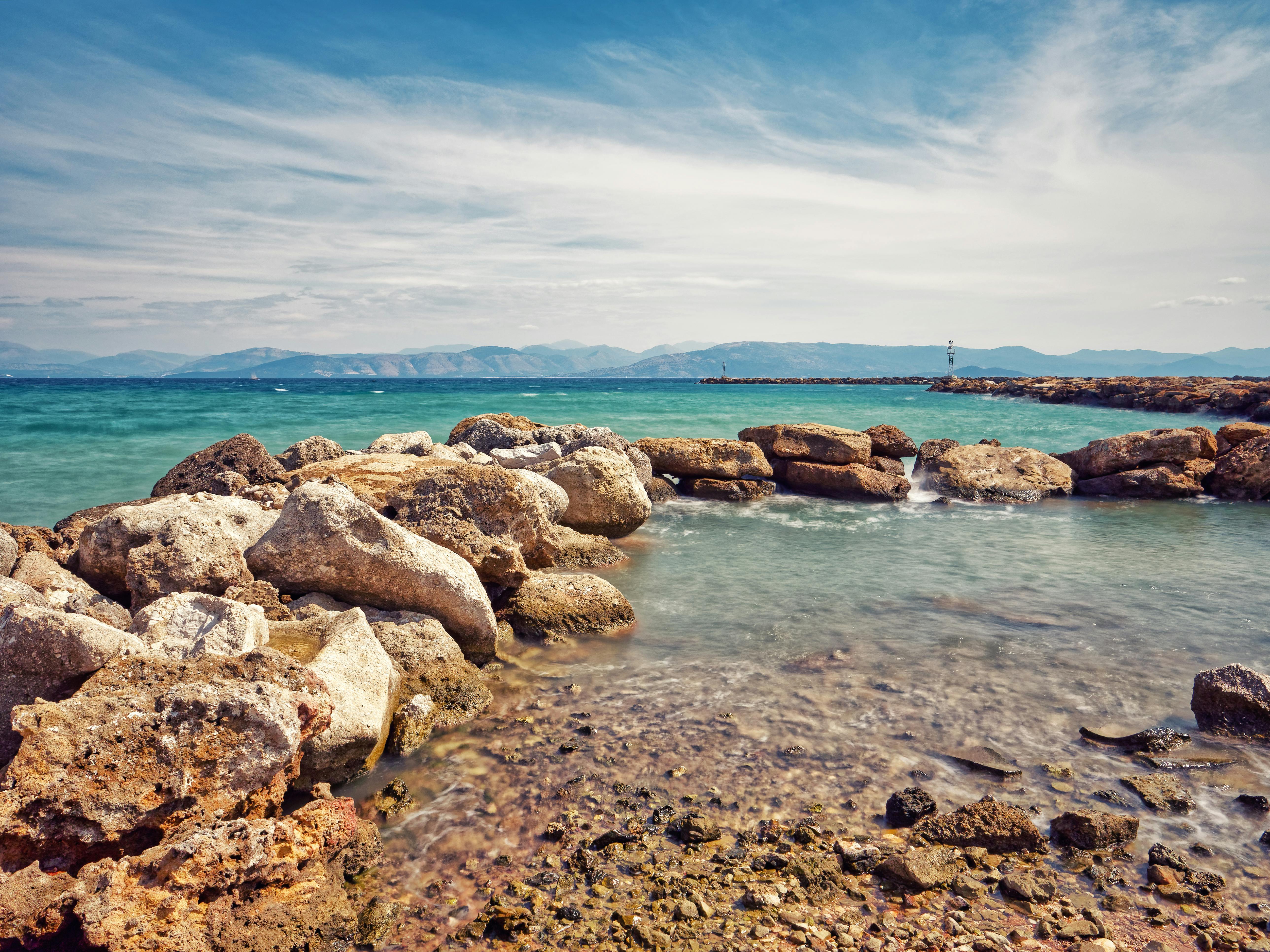 Photograph of Rocks Near the Sea · Free Stock Photo