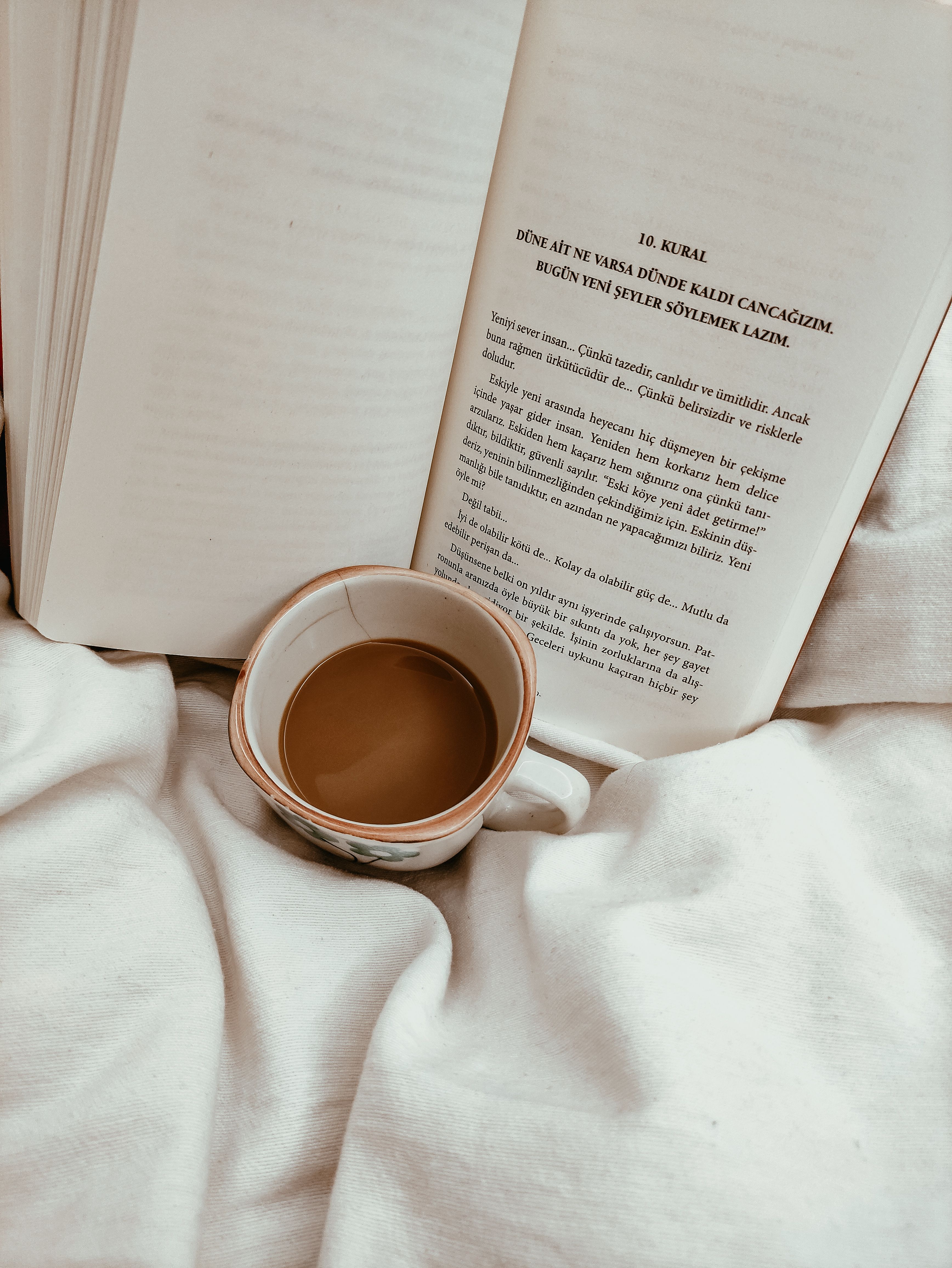 Open Book with Illustration of a Carriage · Free Stock Photo