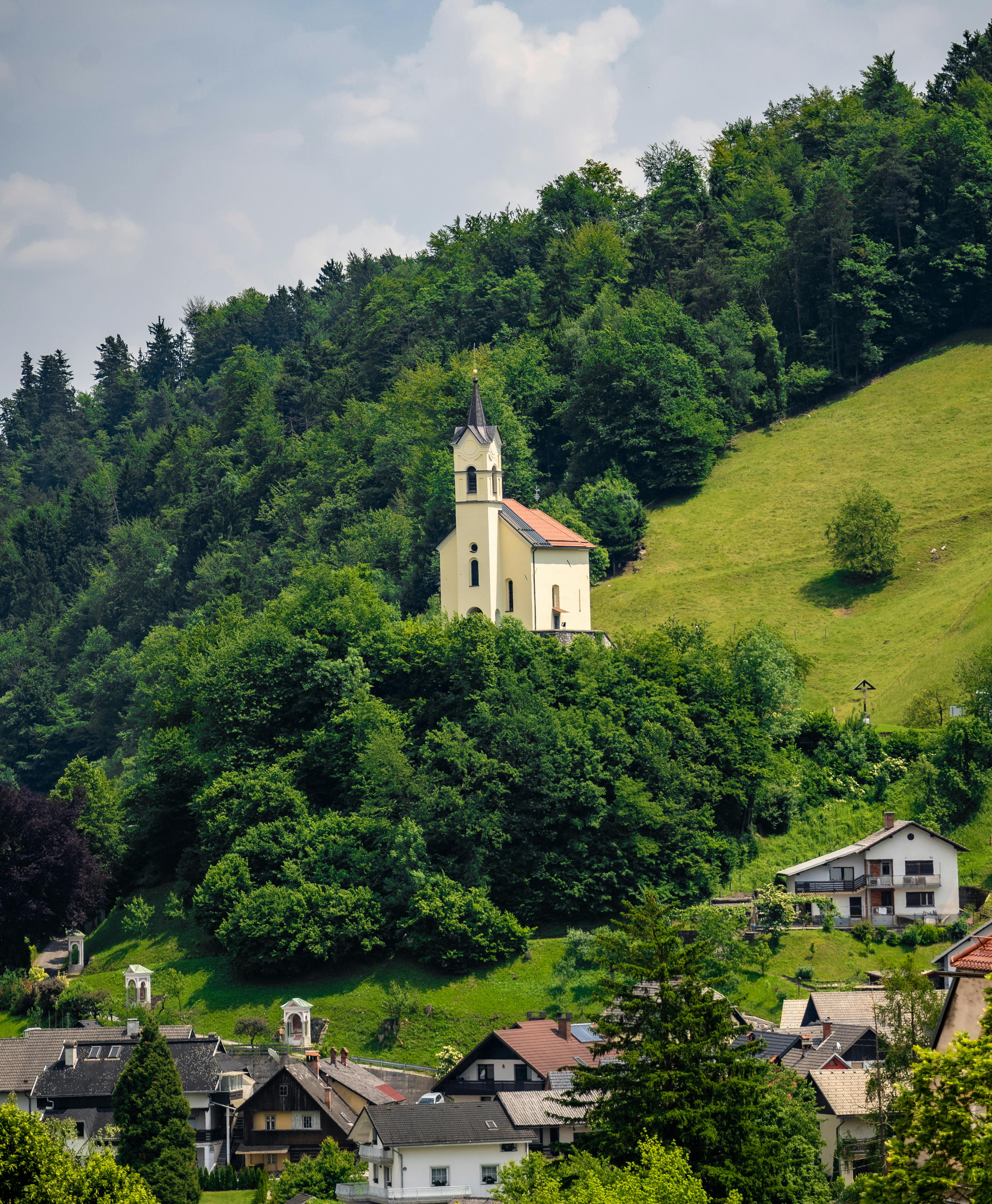 Church in Mountains Village · Free Stock Photo