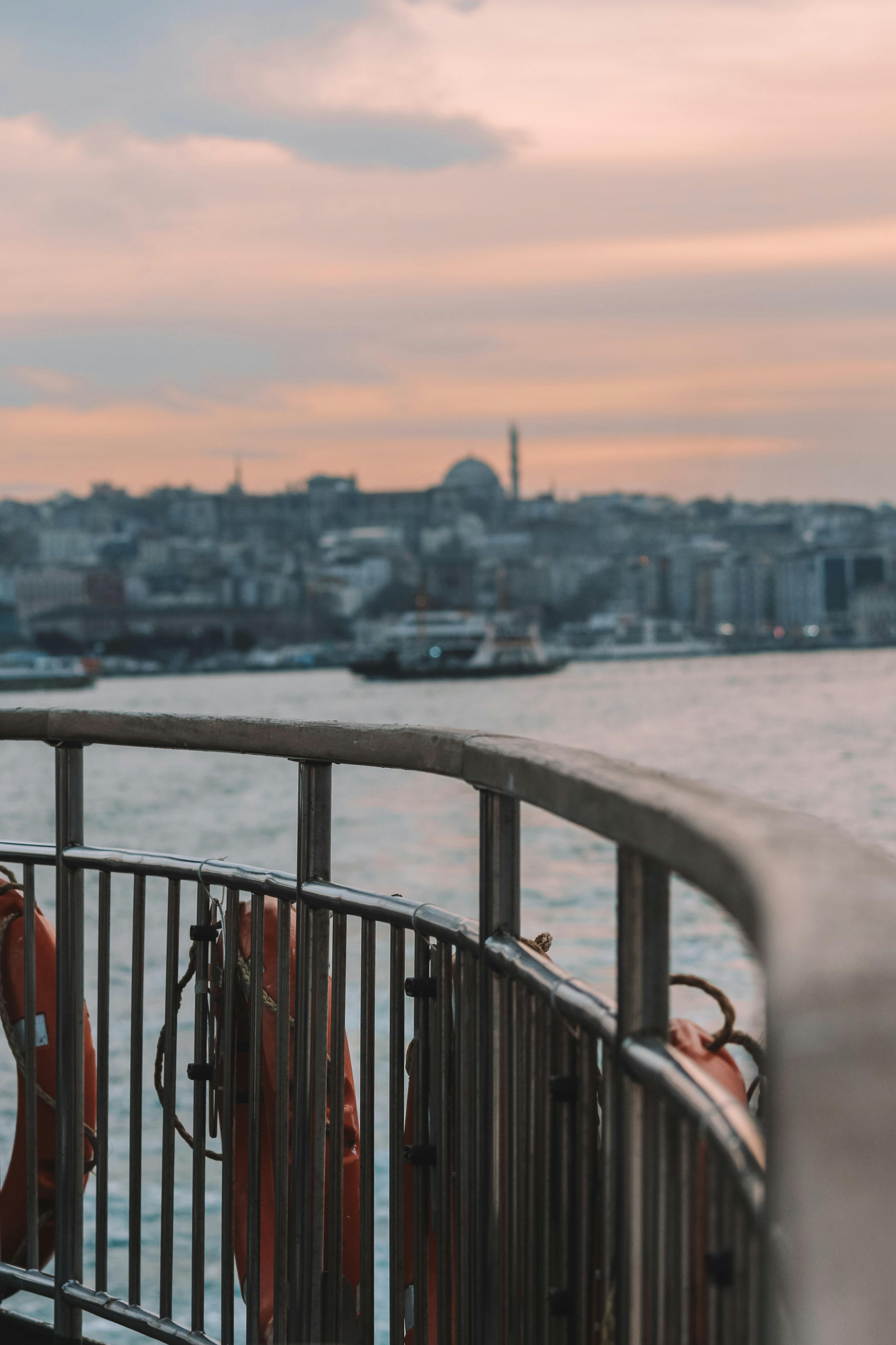 Metal Railings of a Boat · Free Stock Photo