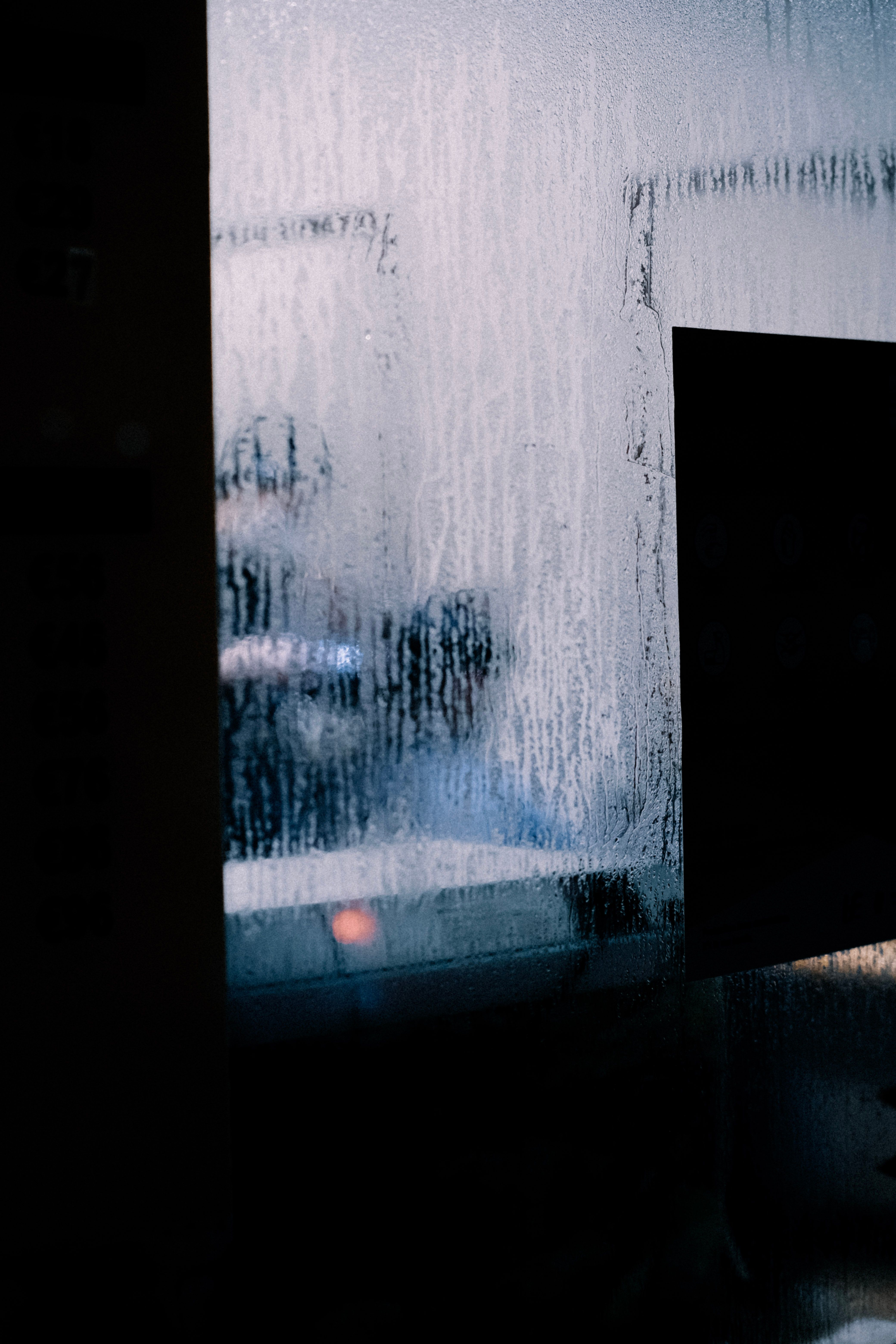 Photograph of a Glass Window with Moist · Free Stock Photo