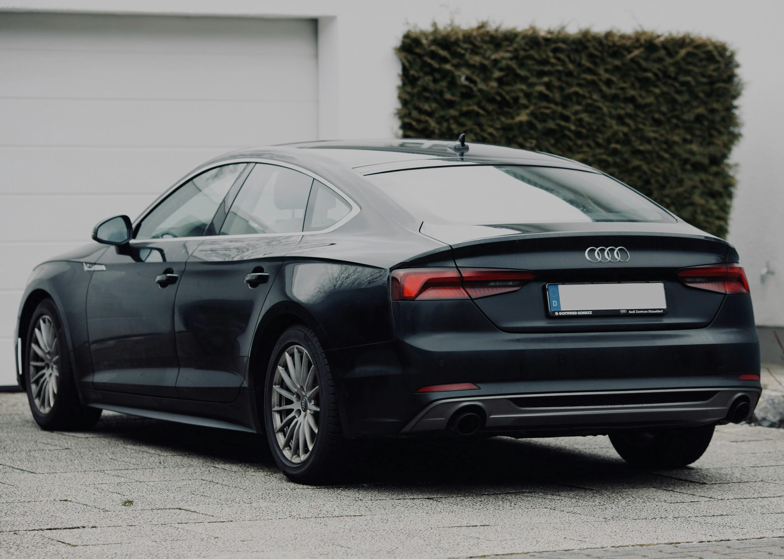 Photograph of a Black Audi Car · Free Stock Photo