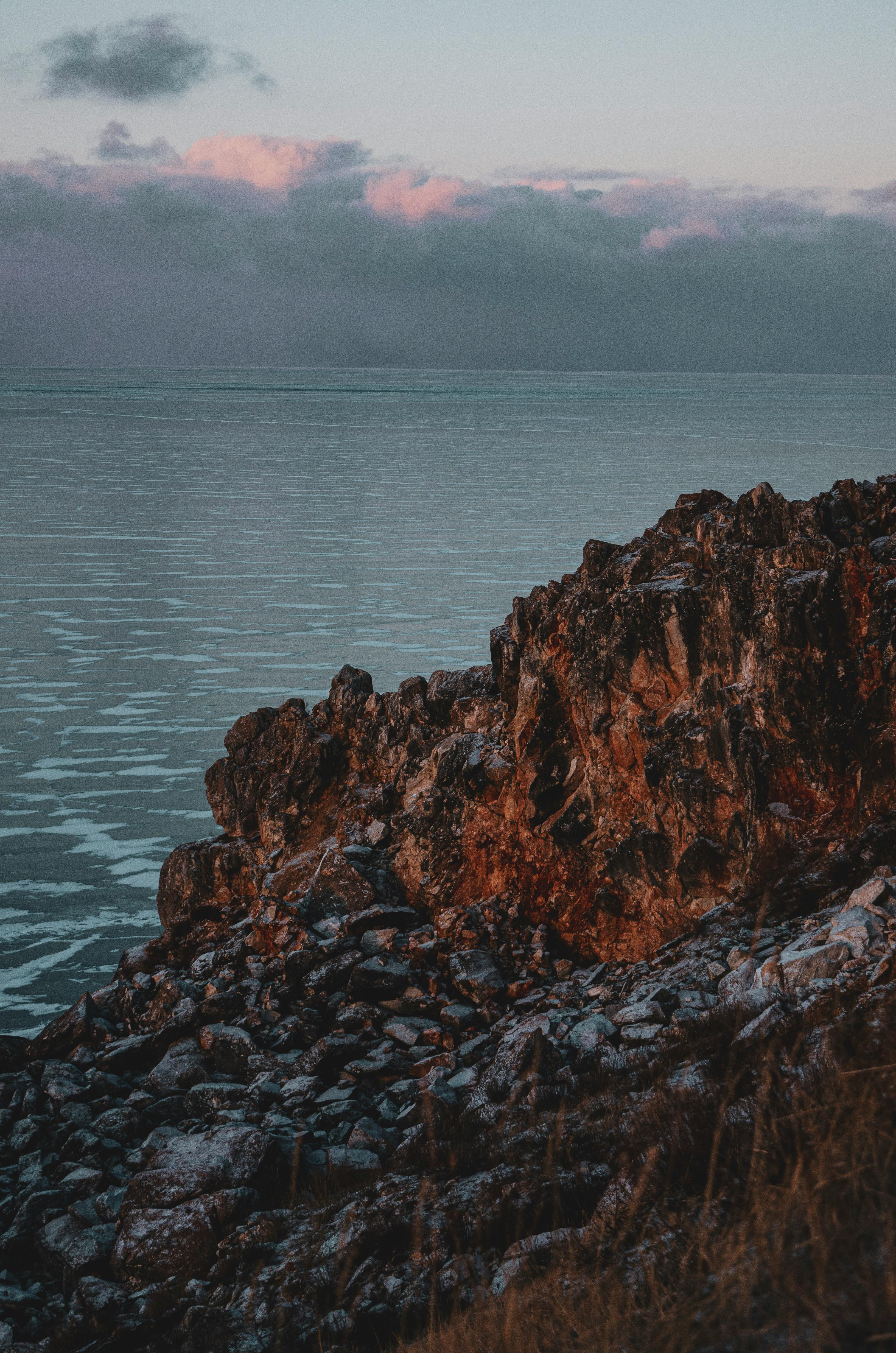 Rocks on Sea Shore · Free Stock Photo