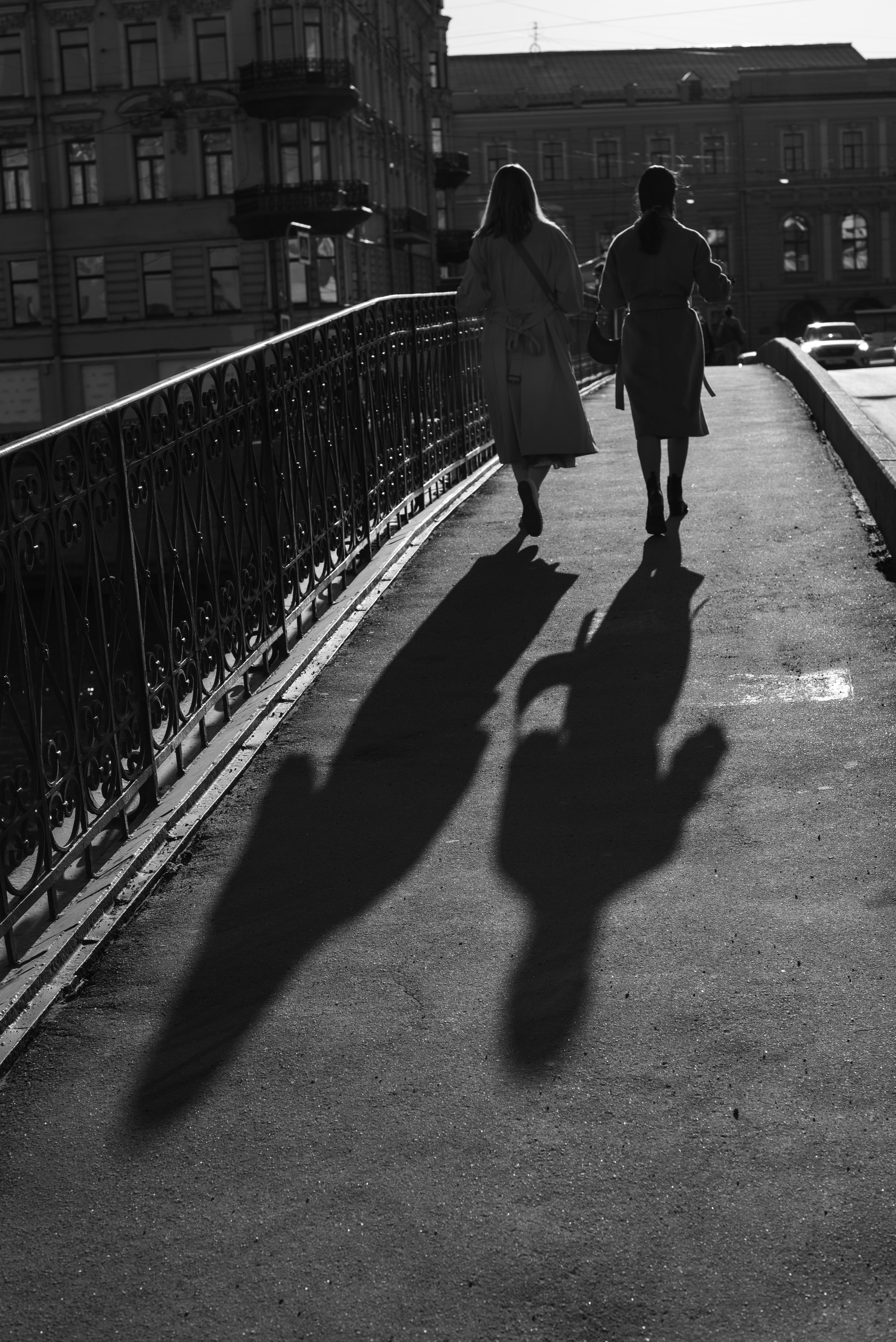 Back View of a Two Women Walking Together · Free Stock Photo