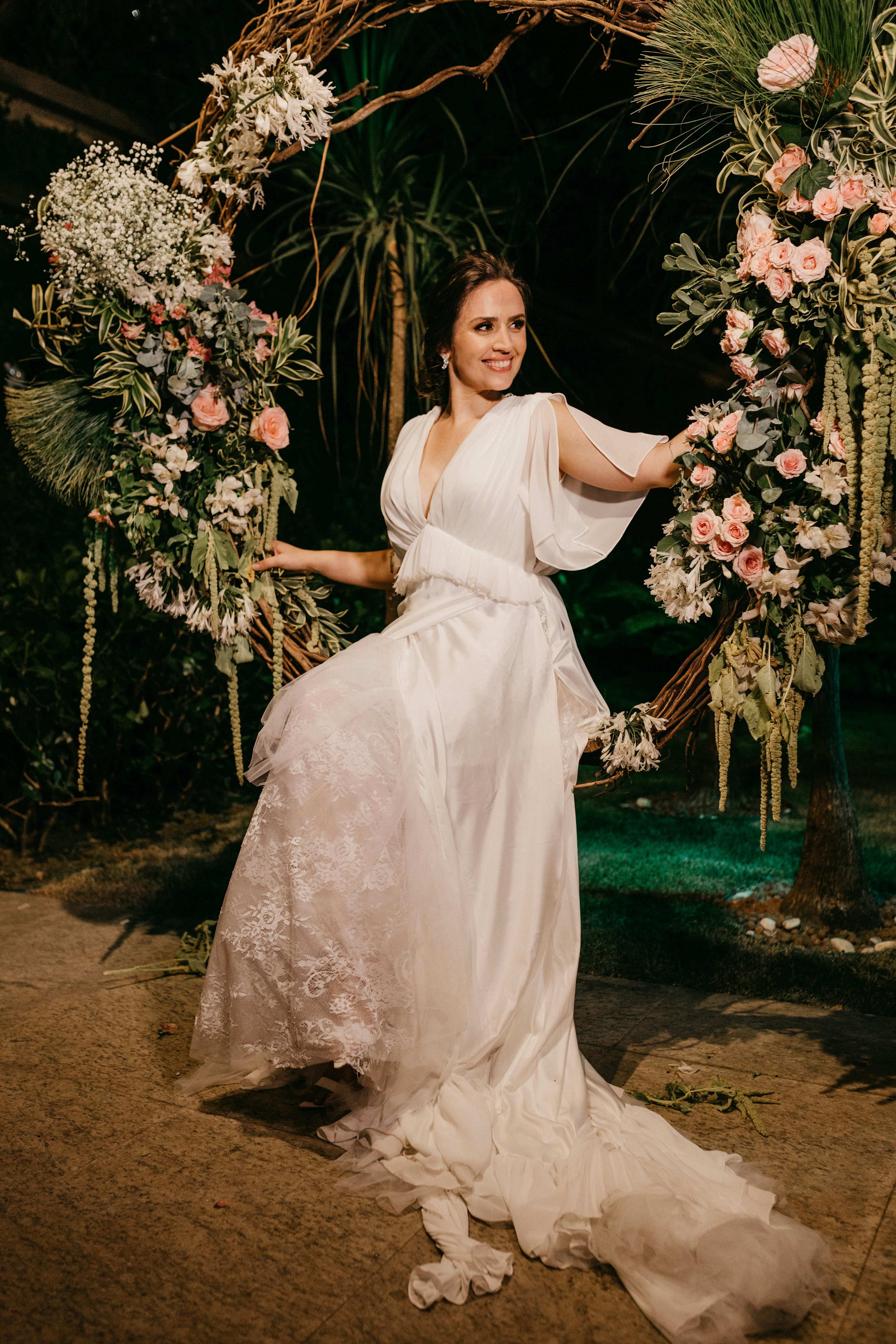 Woman in Wedding Dress · Free Stock Photo