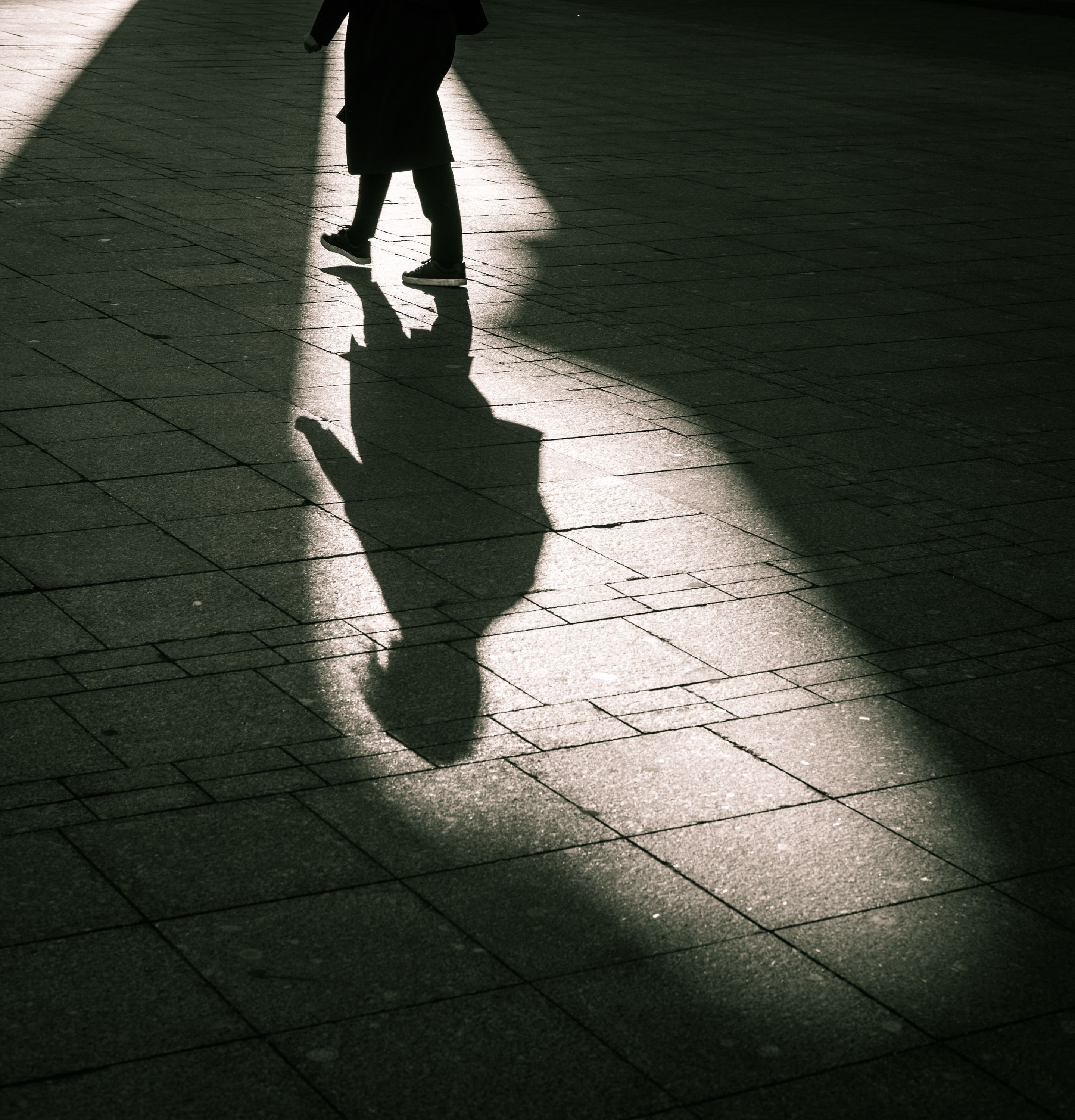 Shadows of People Holding Hands · Free Stock Photo