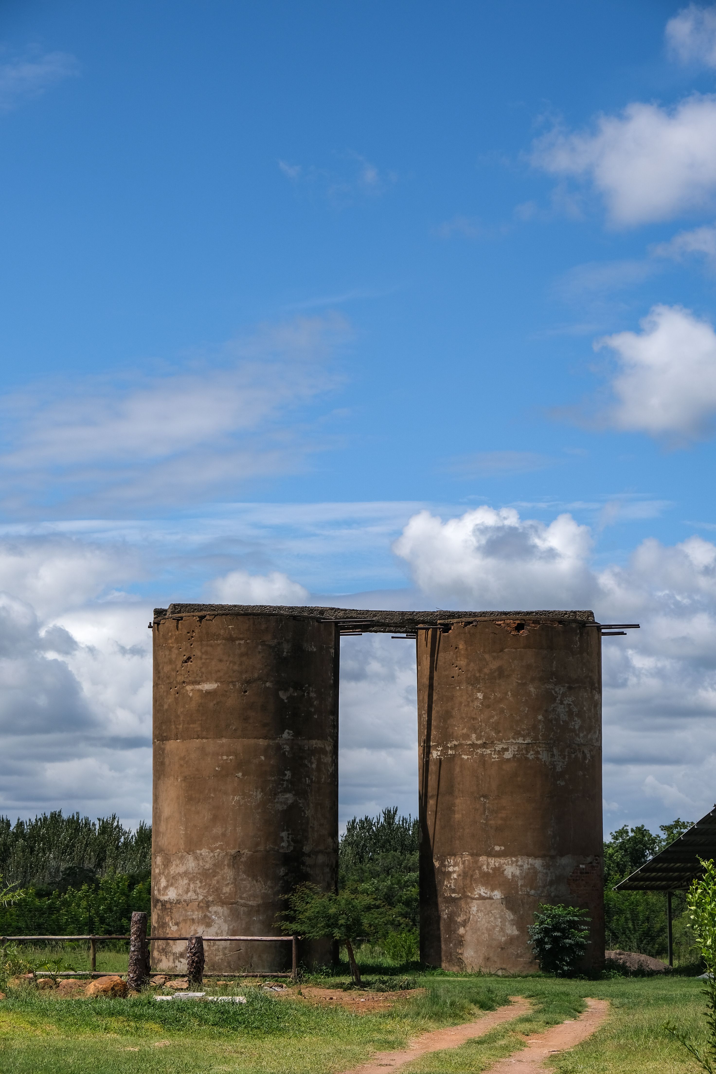 Top of Silo Tower · Free Stock Photo