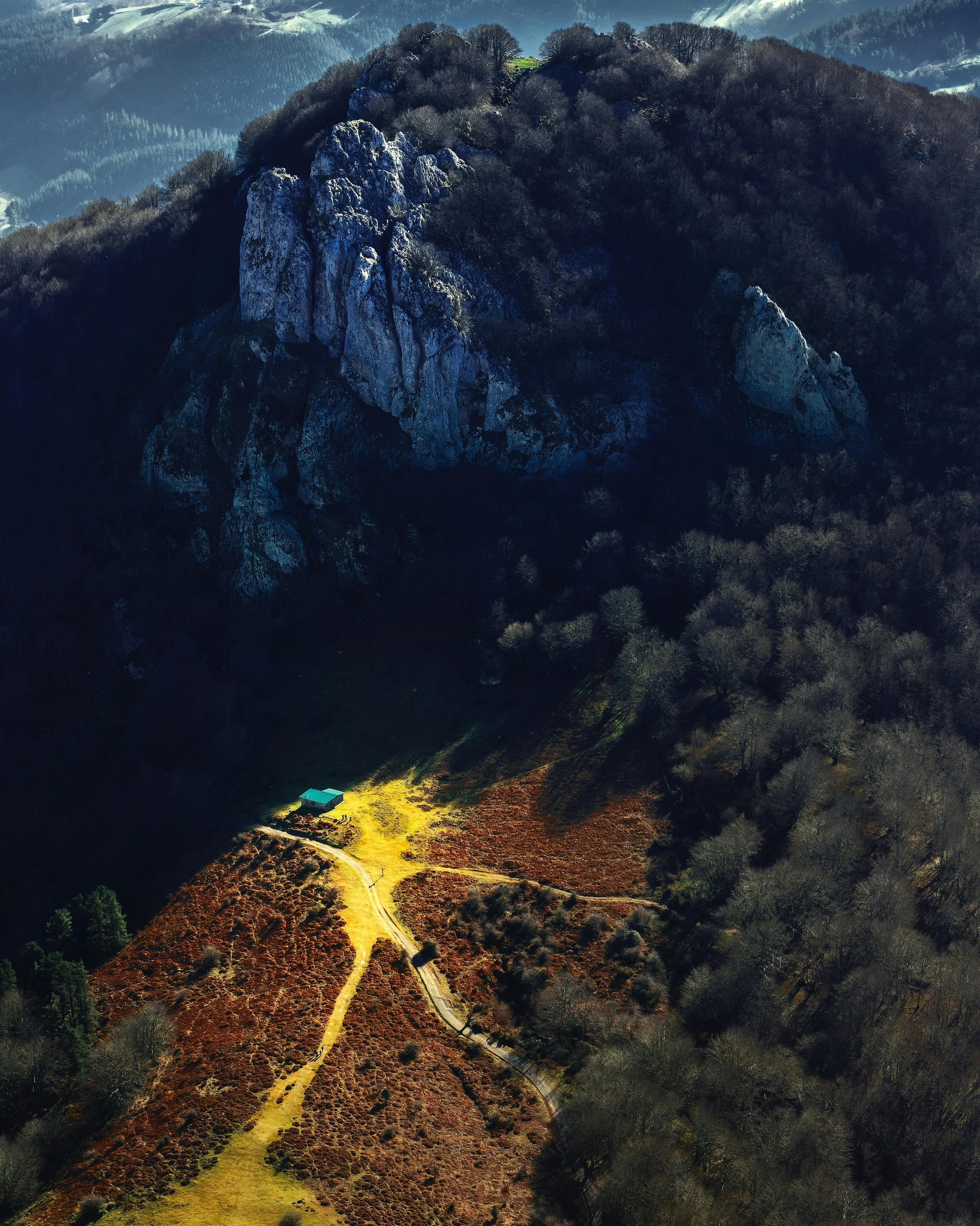 Rock Formation with View Point · Free Stock Photo