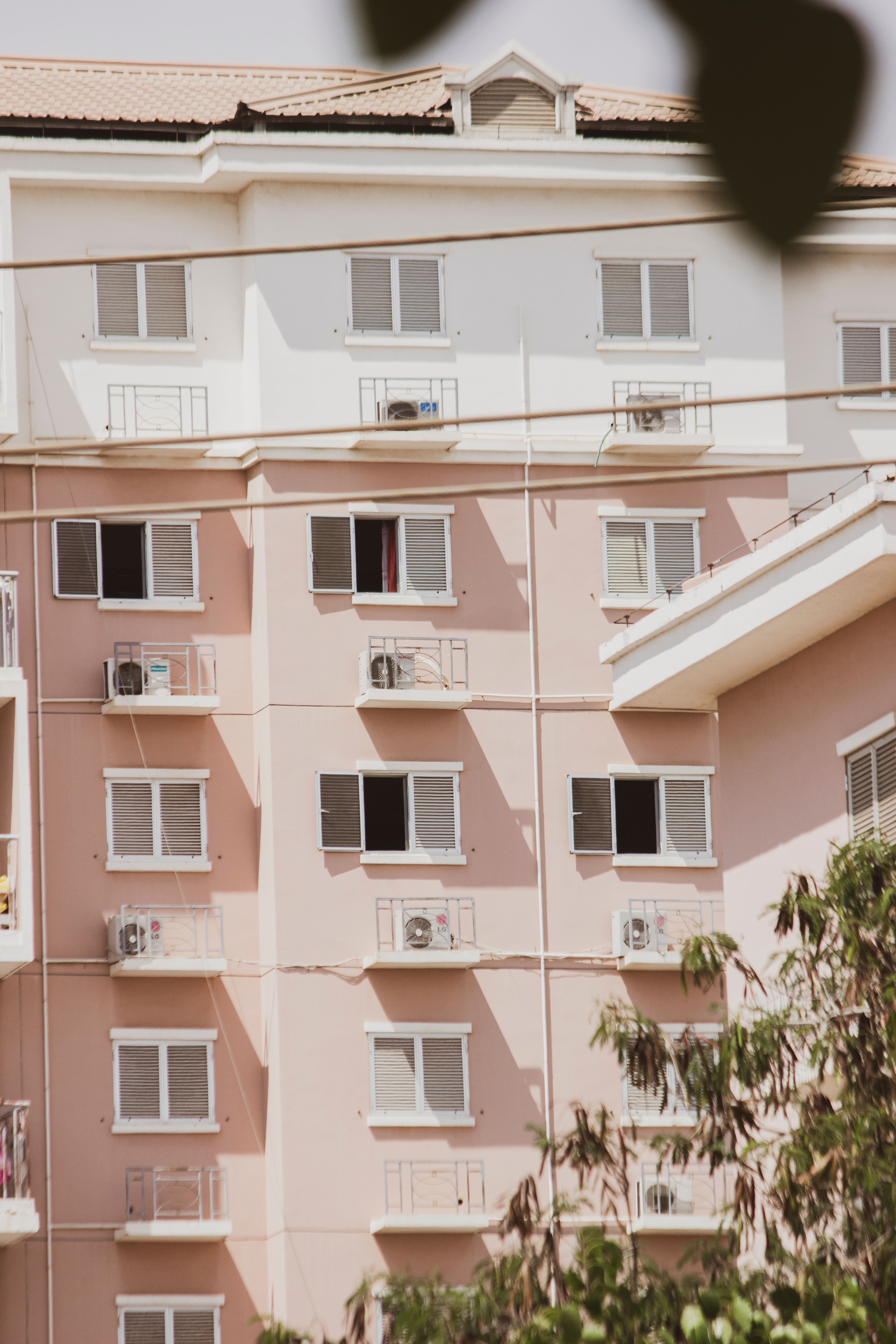 Exterior of a Brown Apartment Building · Free Stock Photo