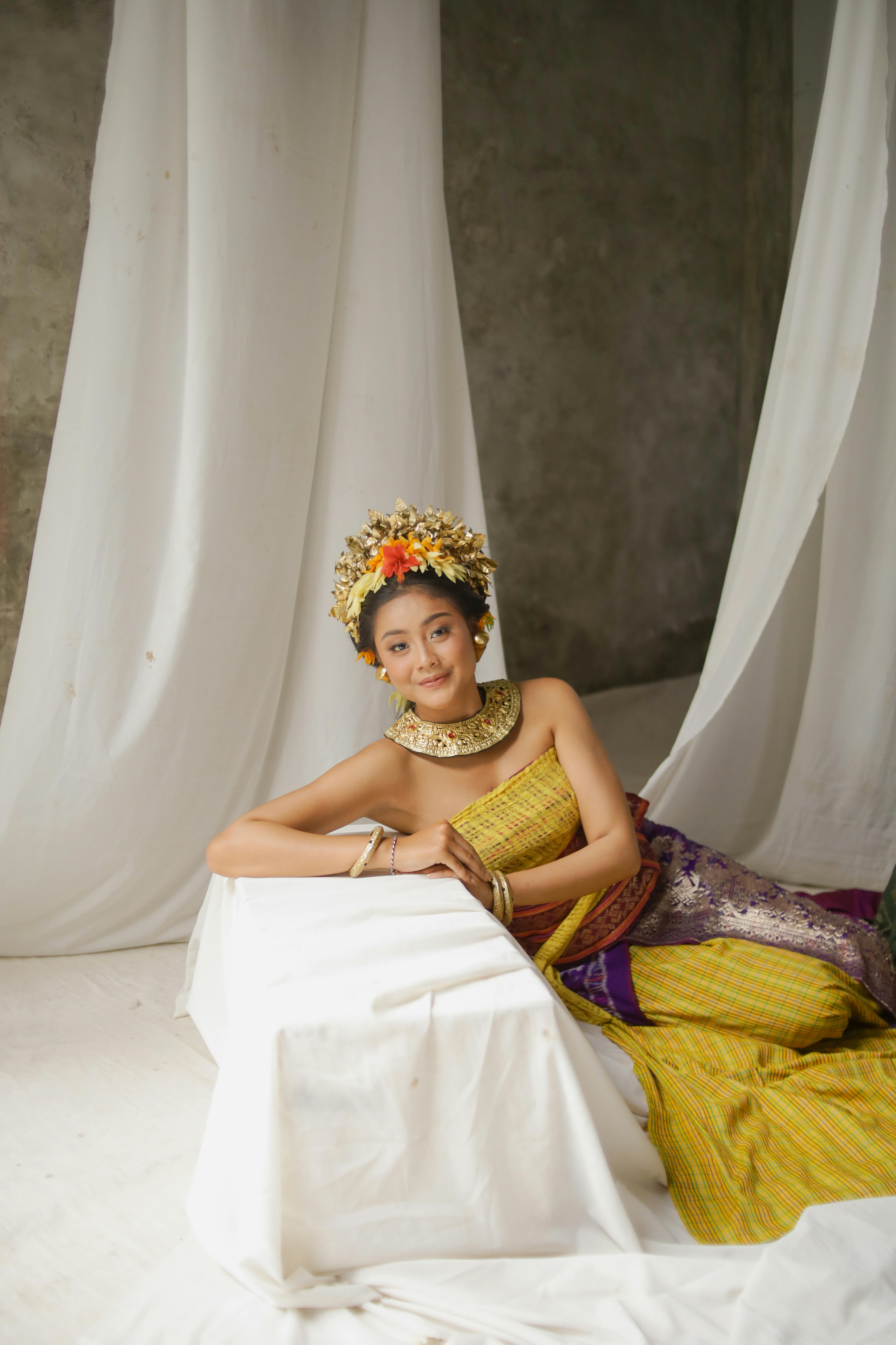 Woman in Traditional Clothing · Free Stock Photo