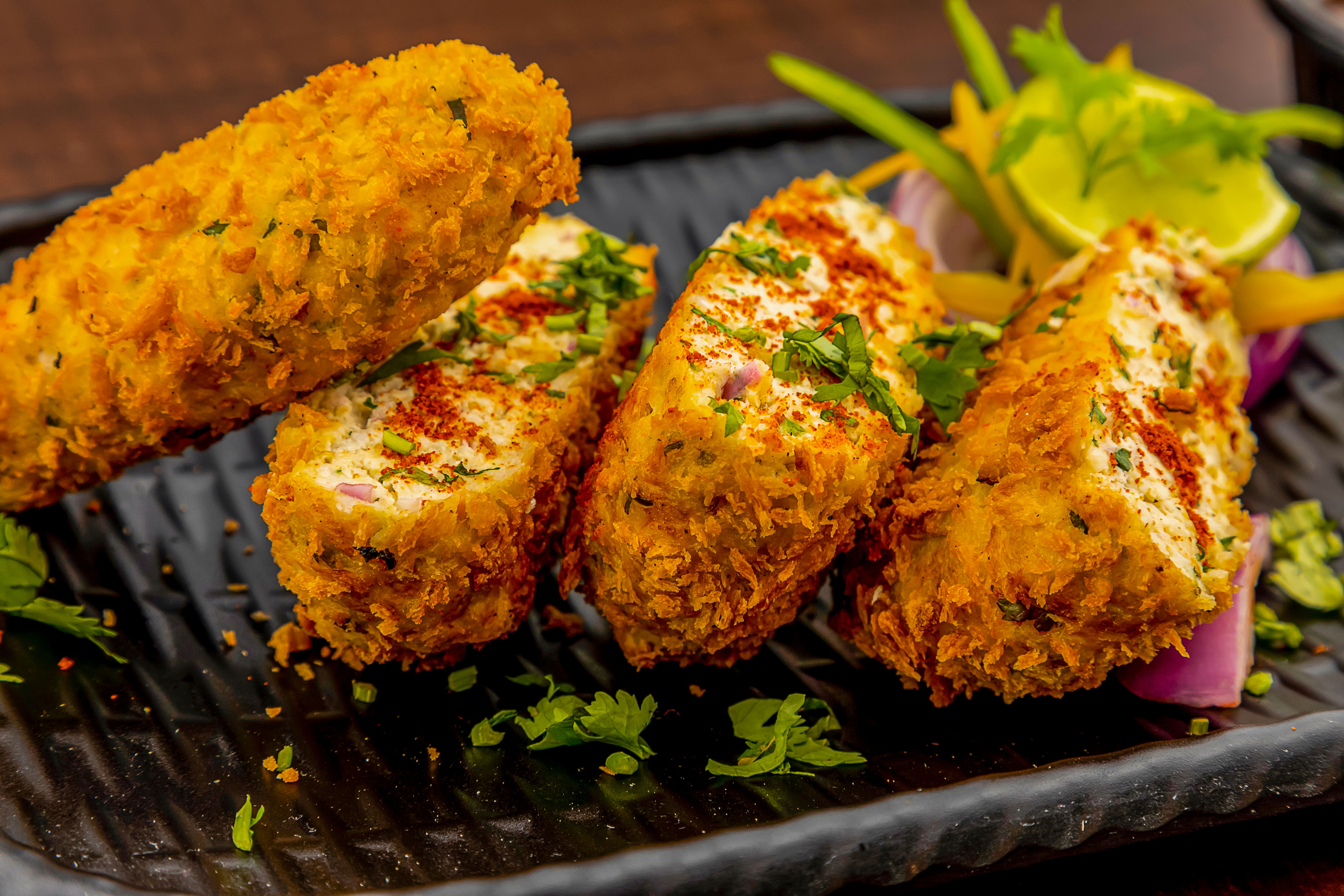 Fried Paneer Sticks Photos, Download The BEST Free Fried Paneer Sticks ...