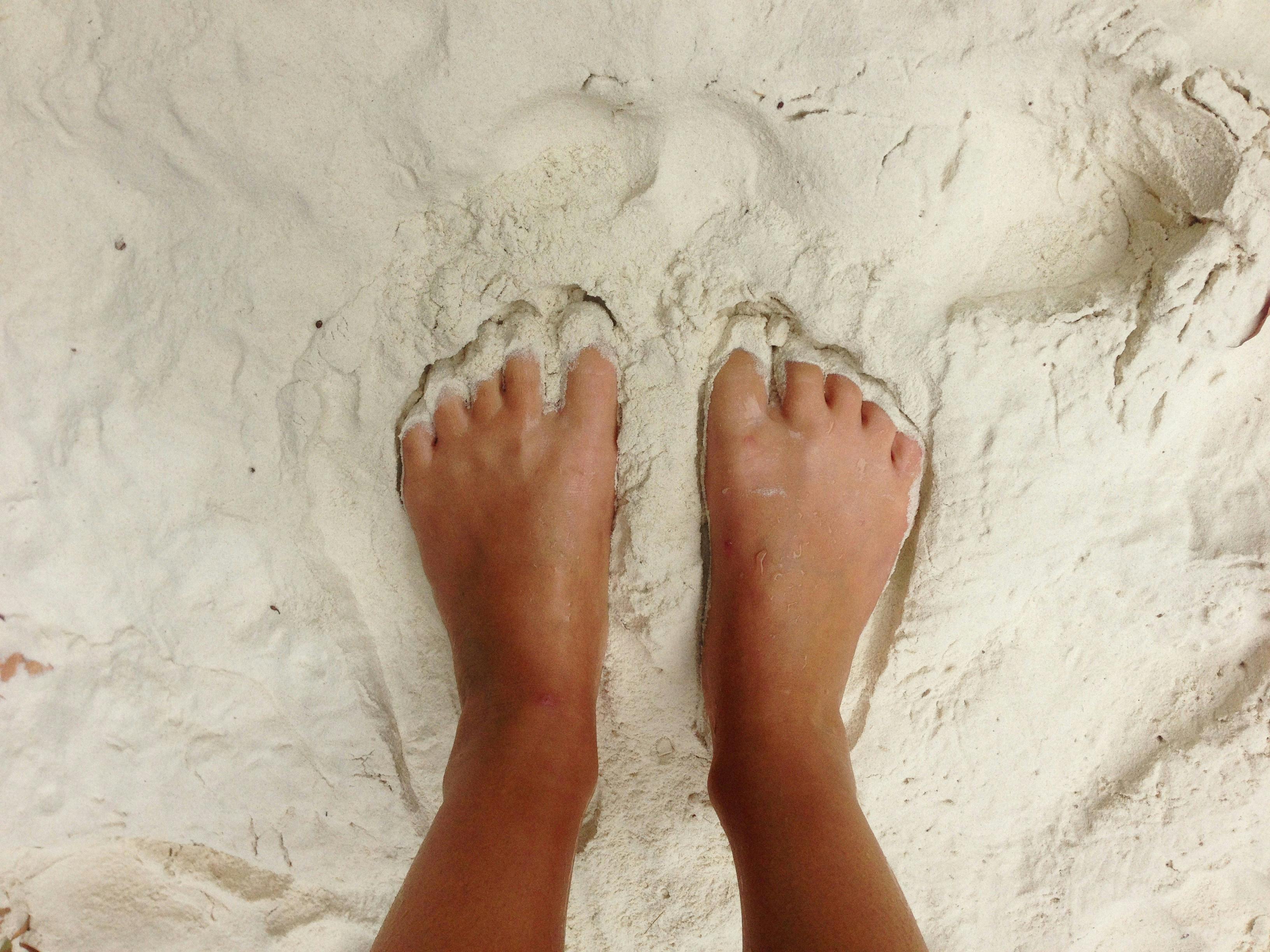 Close-up Photo of Footprints · Free Stock Photo
