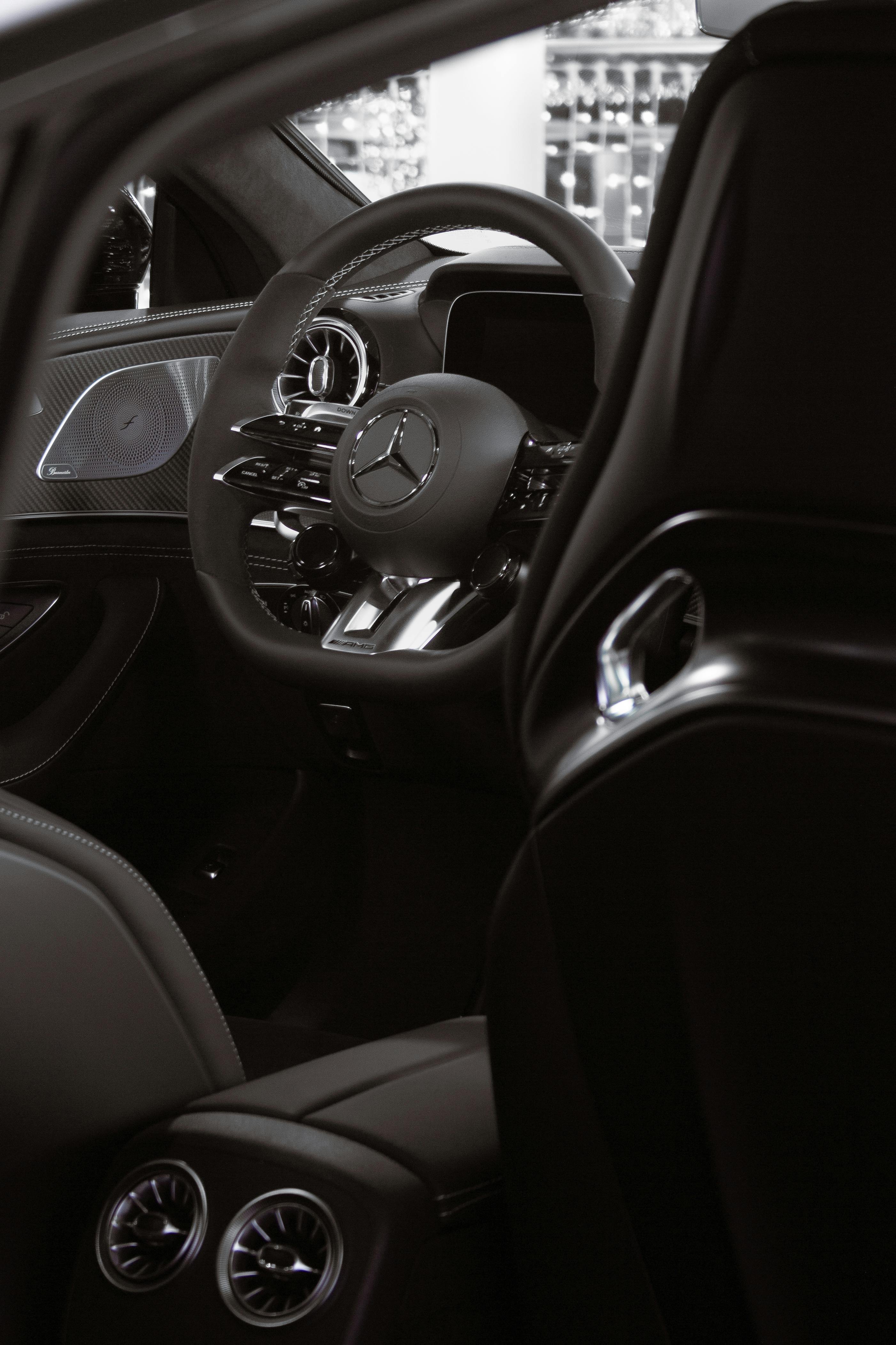 Interior of an Expensive Car · Free Stock Photo