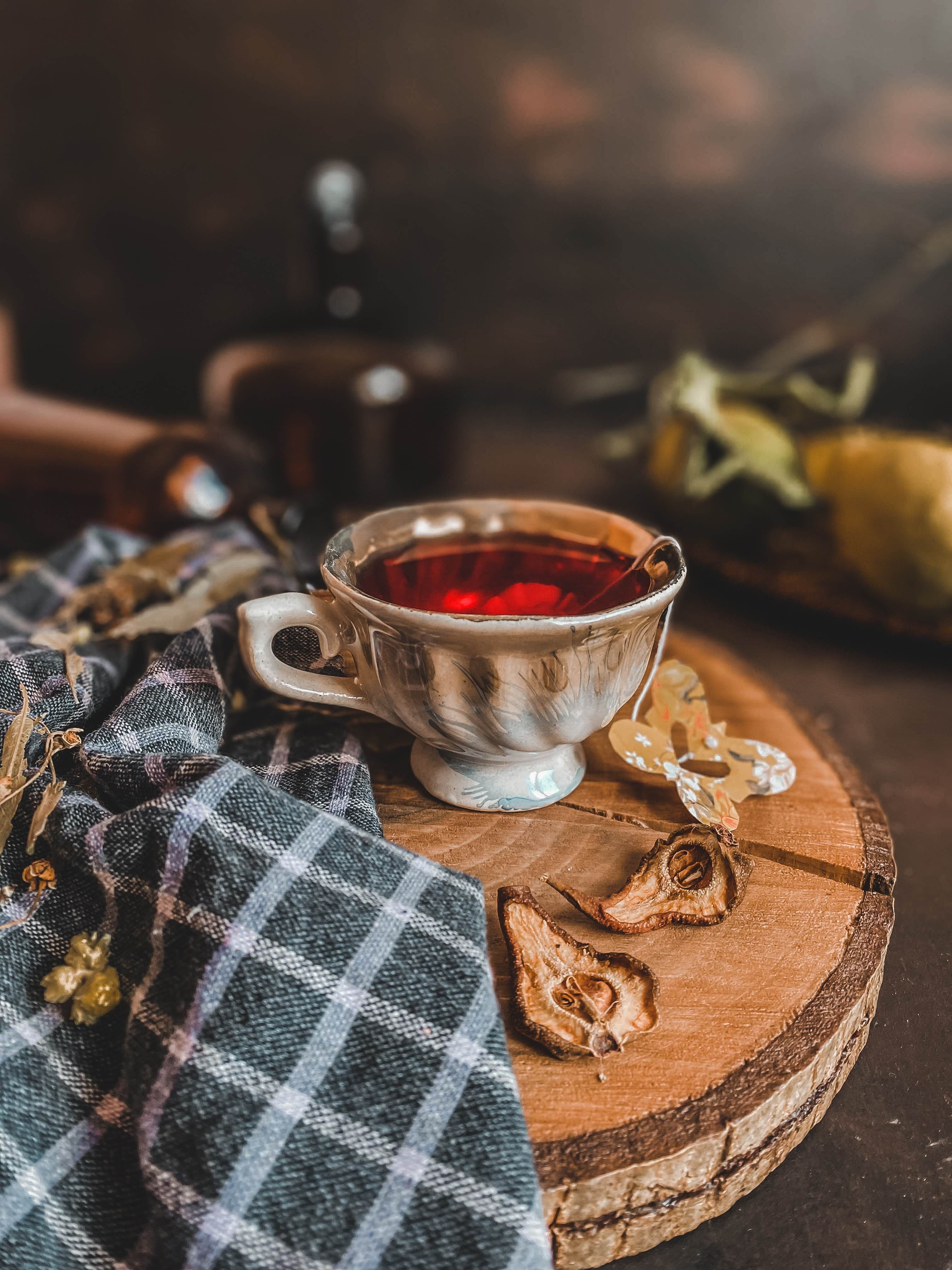 White Ceramic Teacup and Saucer · Free Stock Photo