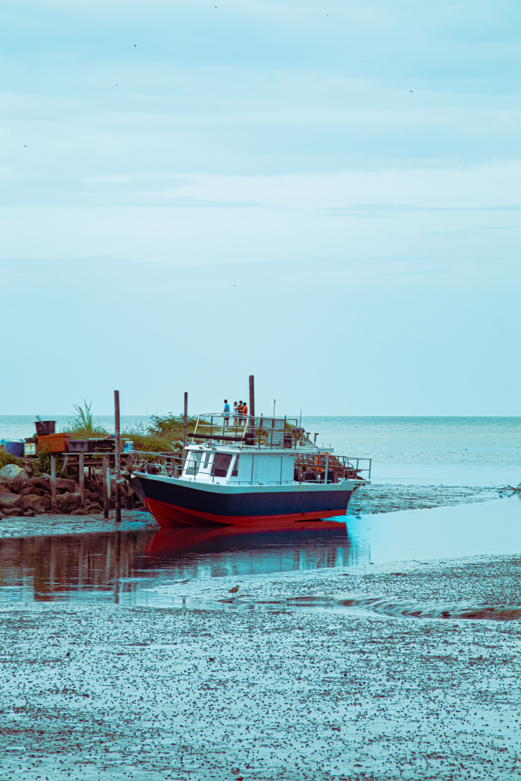 Ferry Boat cruising on Body of Water · Free Stock Photo