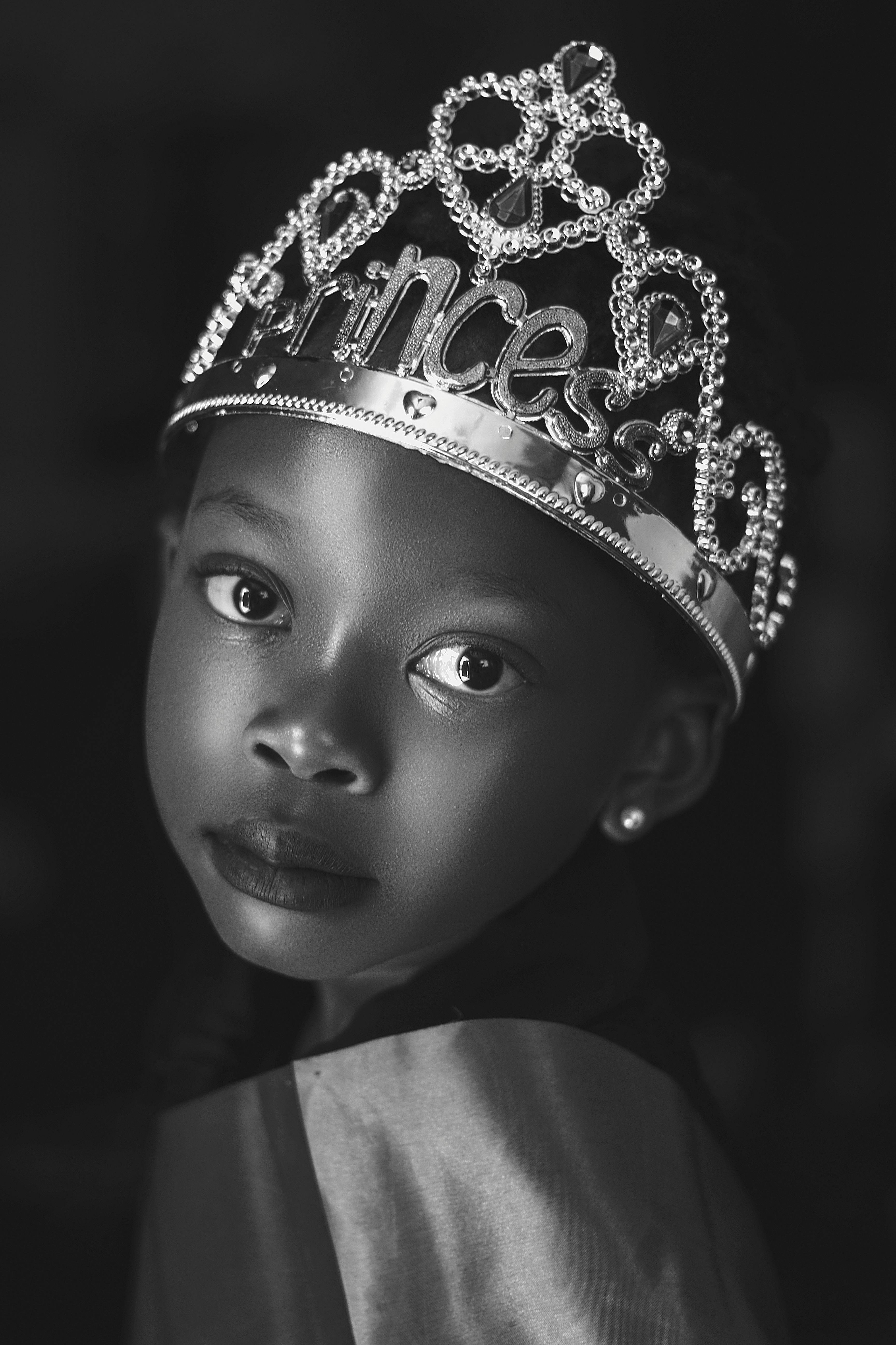 Portrait of a Girl in a Crown · Free Stock Photo
