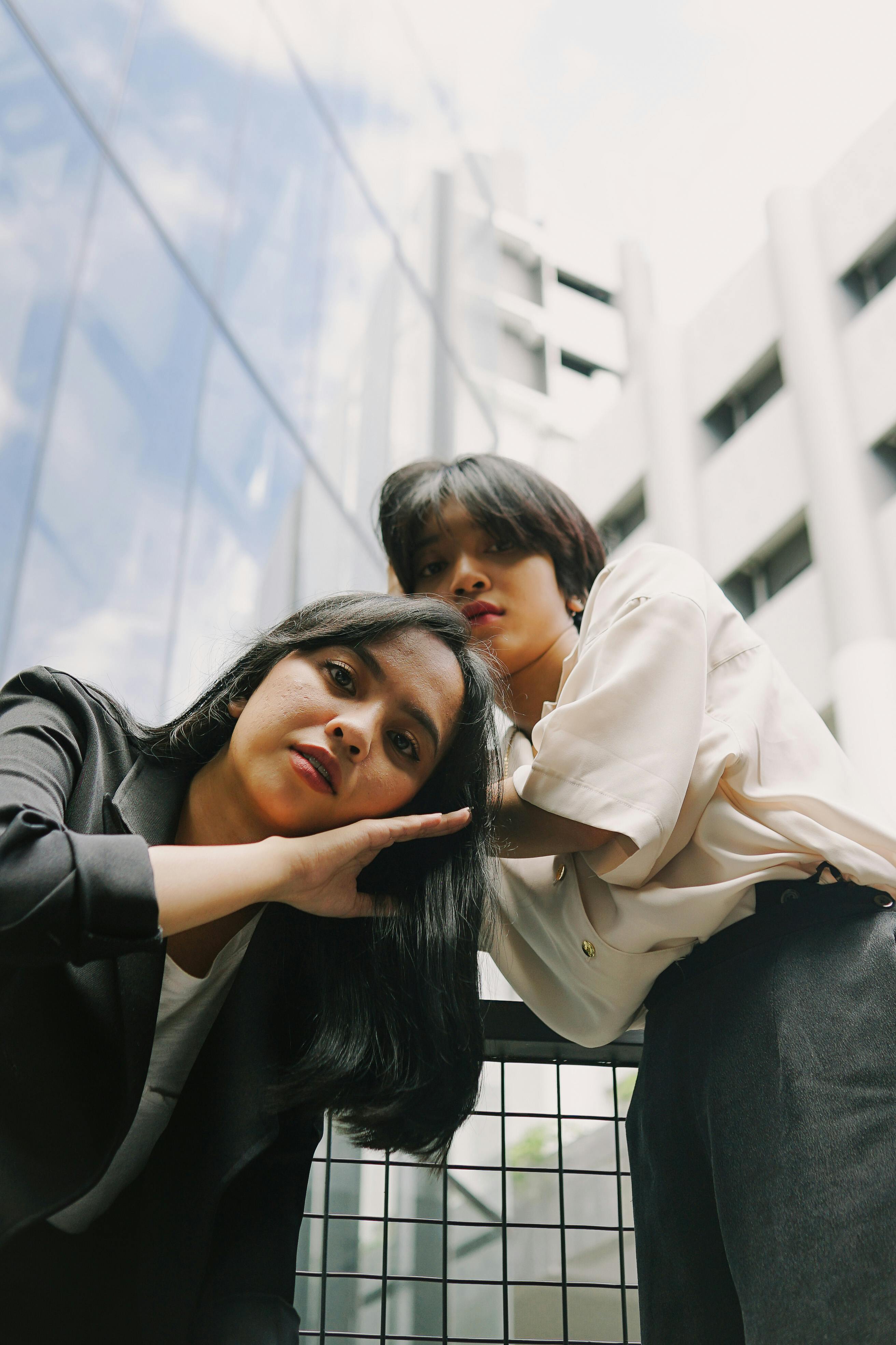 Women Posing at the Camera · Free Stock Photo