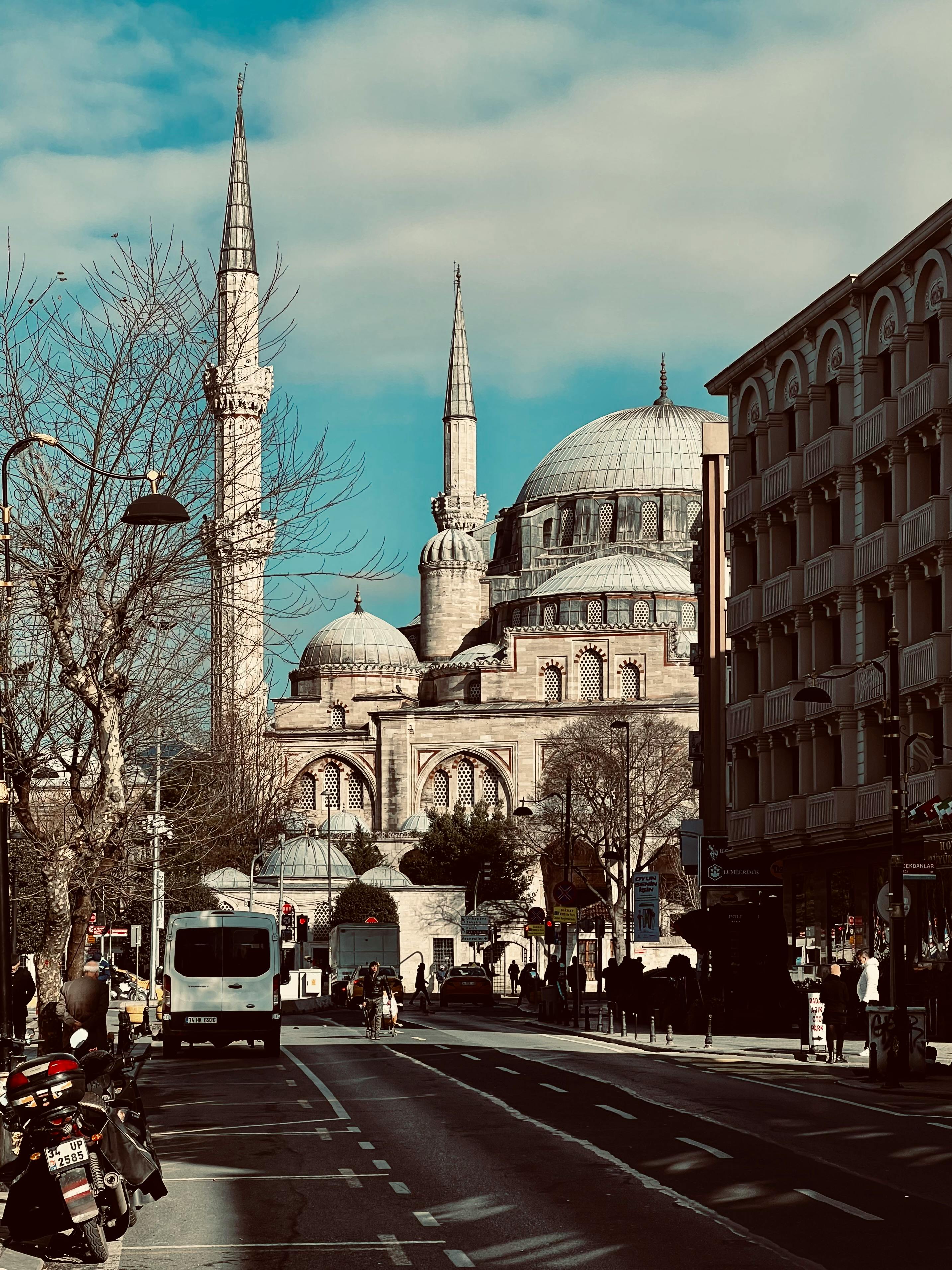 A View of the Sehzade Cami Mosque in Turkey · Free Stock Photo