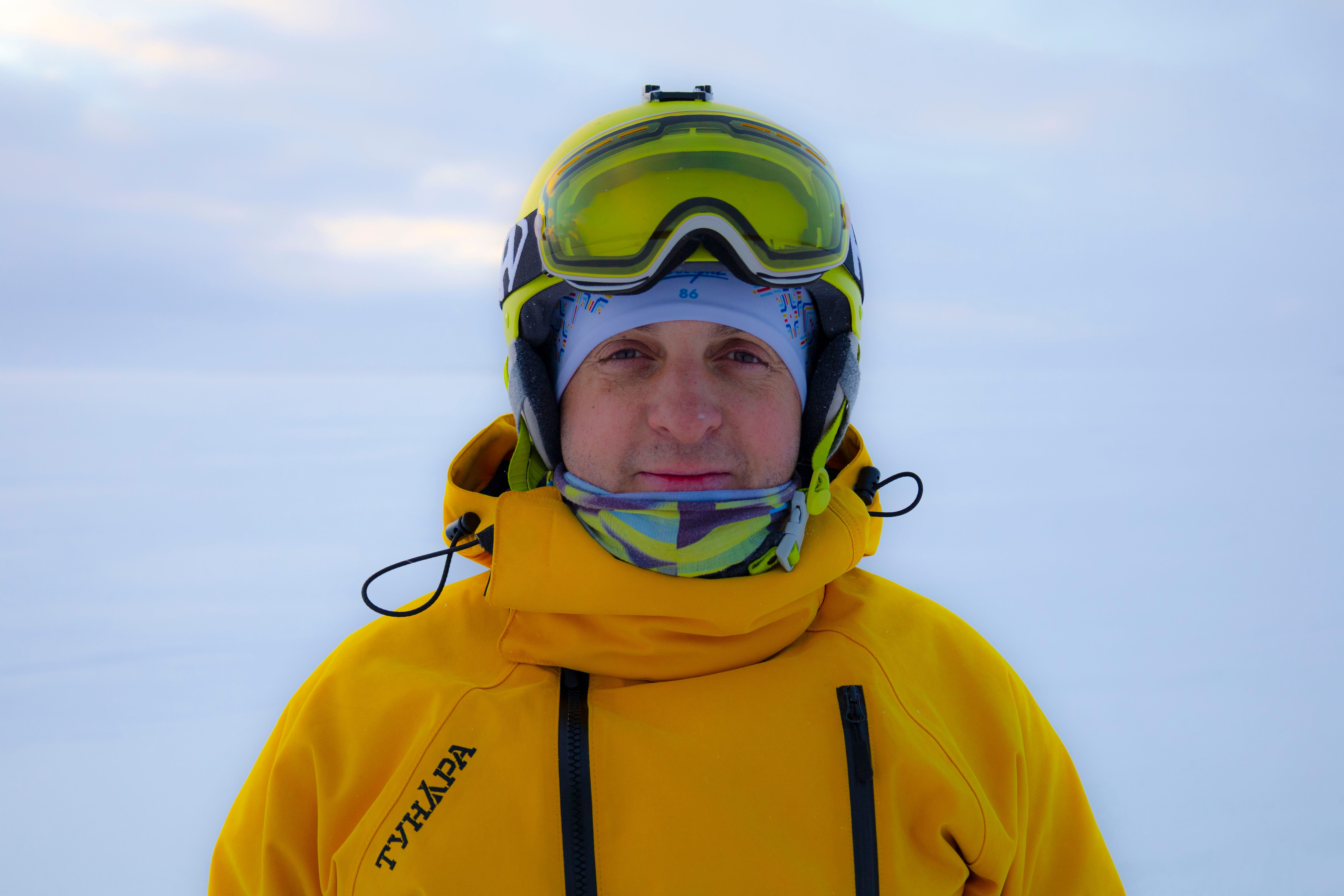Man Wearing Skiing Jacket and Goggles · Free Stock Photo