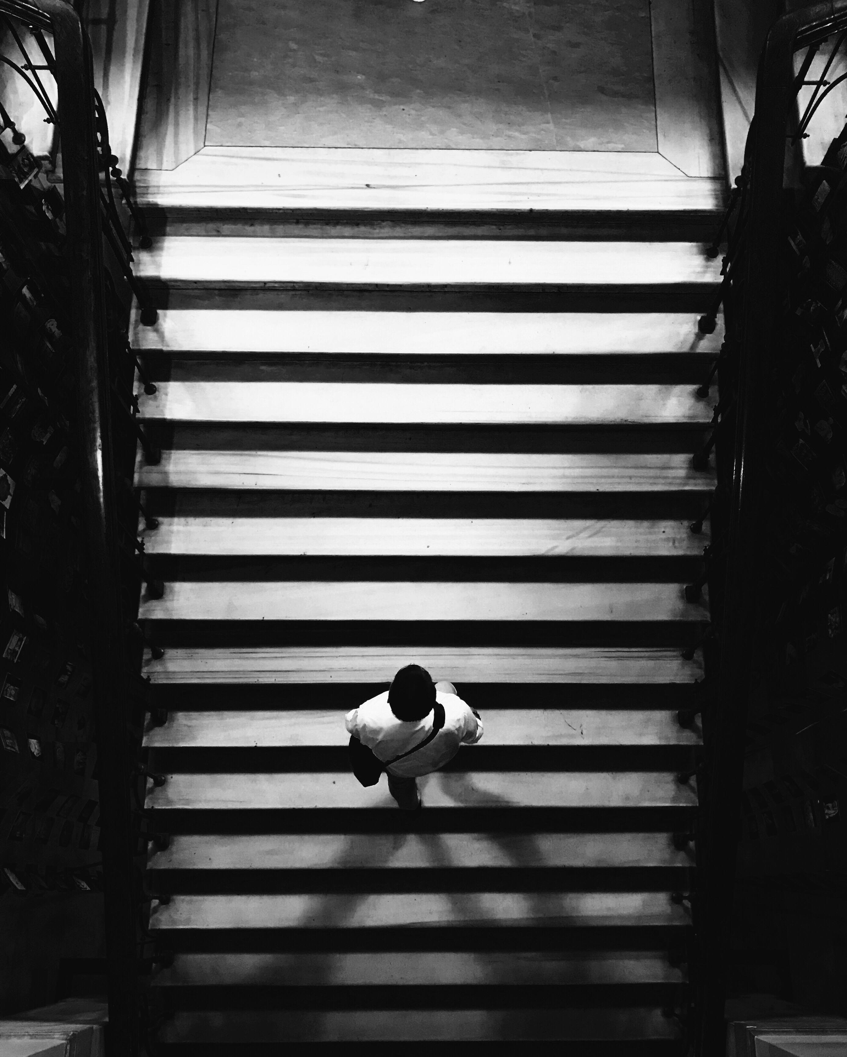 A Shadow of Stairs on the Wall · Free Stock Photo