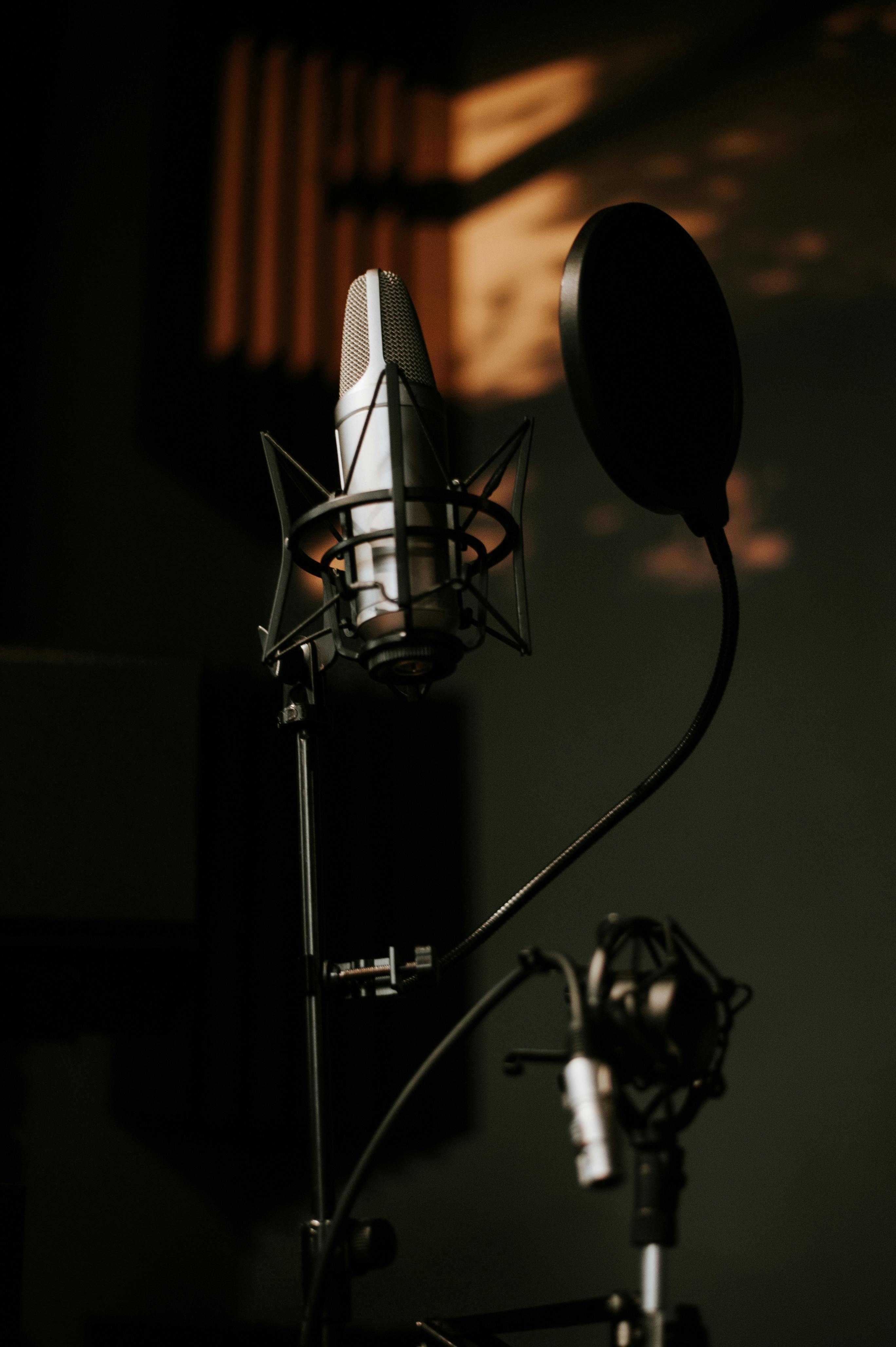 Close-Up Photo of Microphone · Free Stock Photo