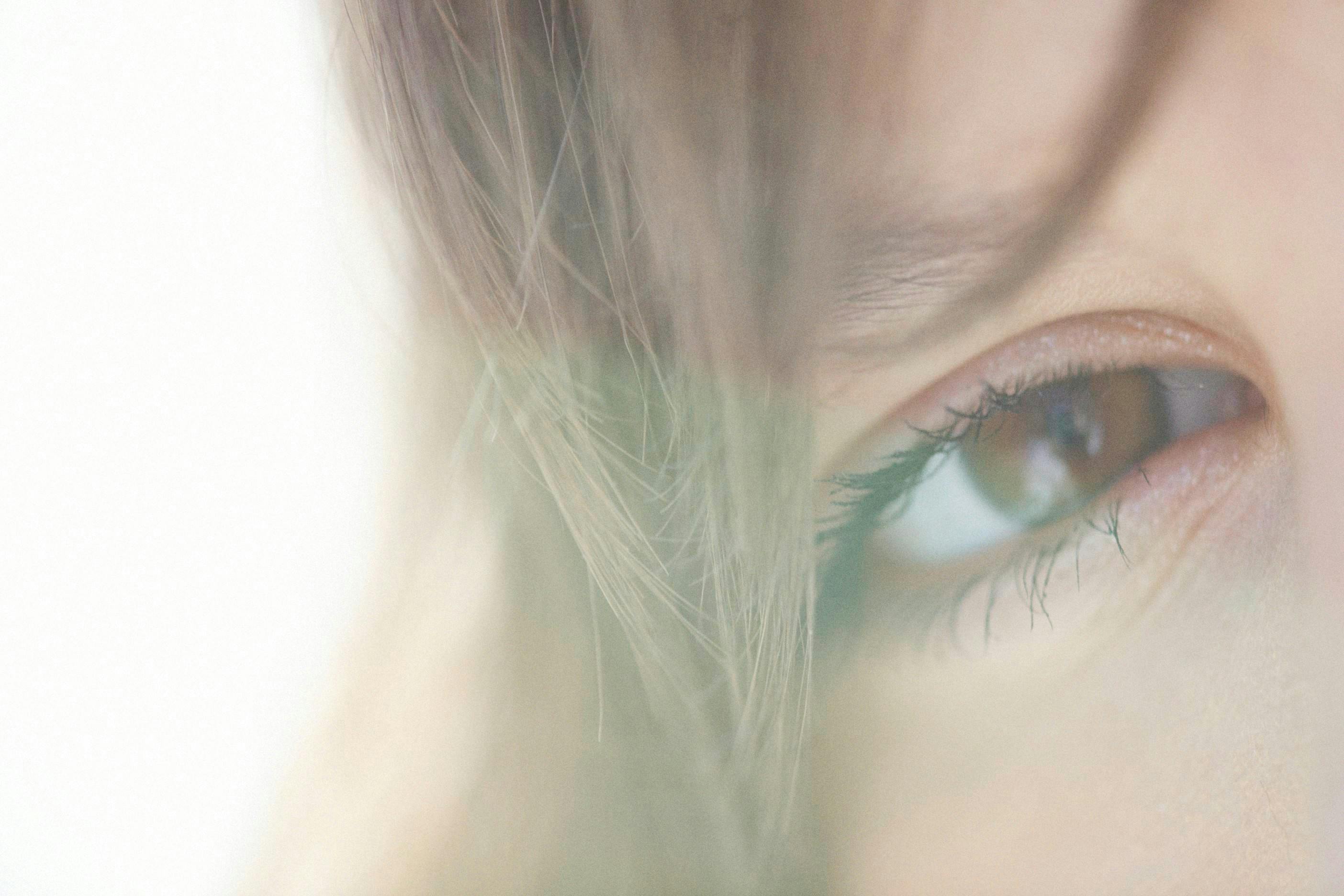 Selective Focus Photography of Woman's Face · Free Stock Photo