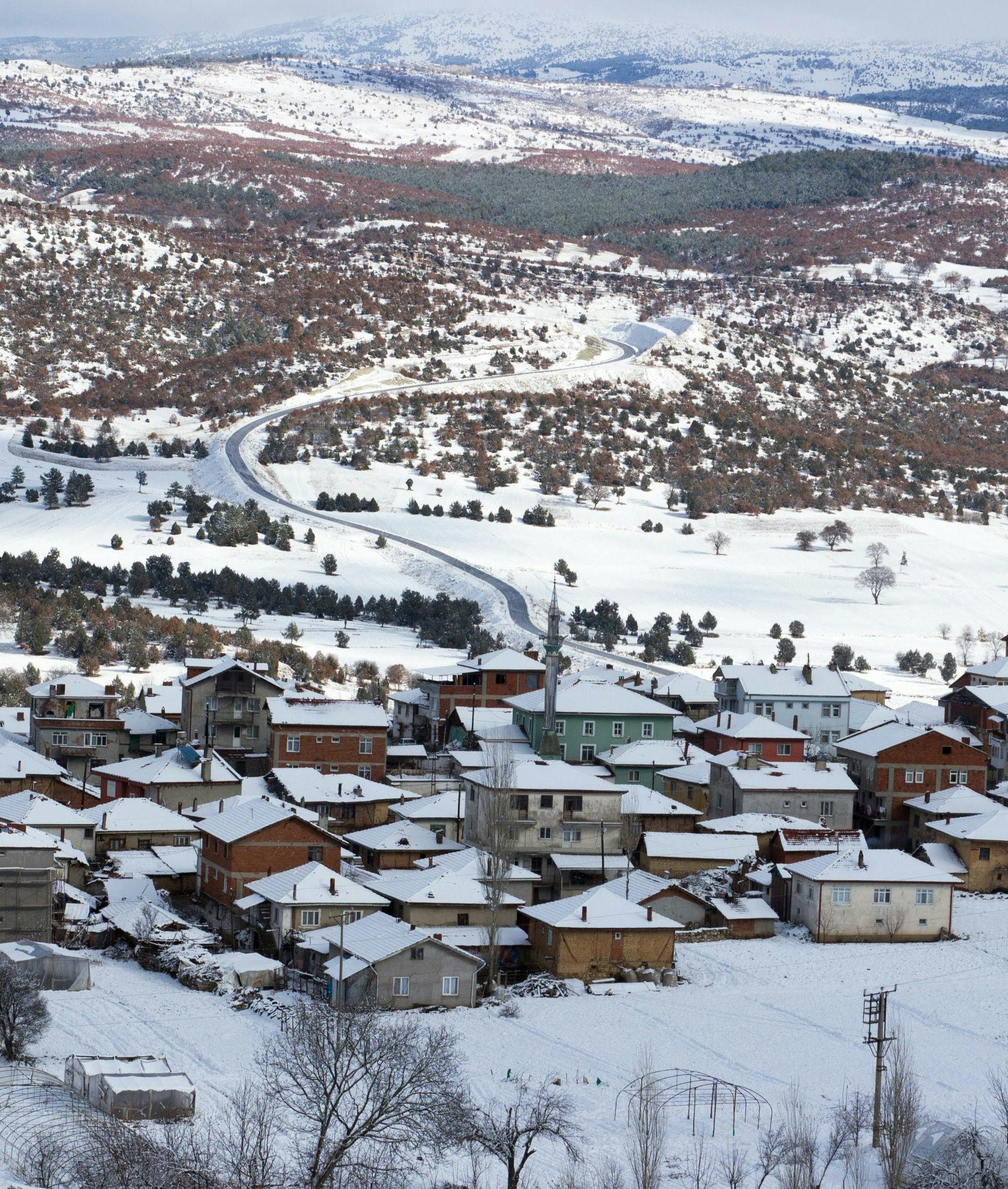 Aerial Photography of Houses during Winter · Free Stock Photo