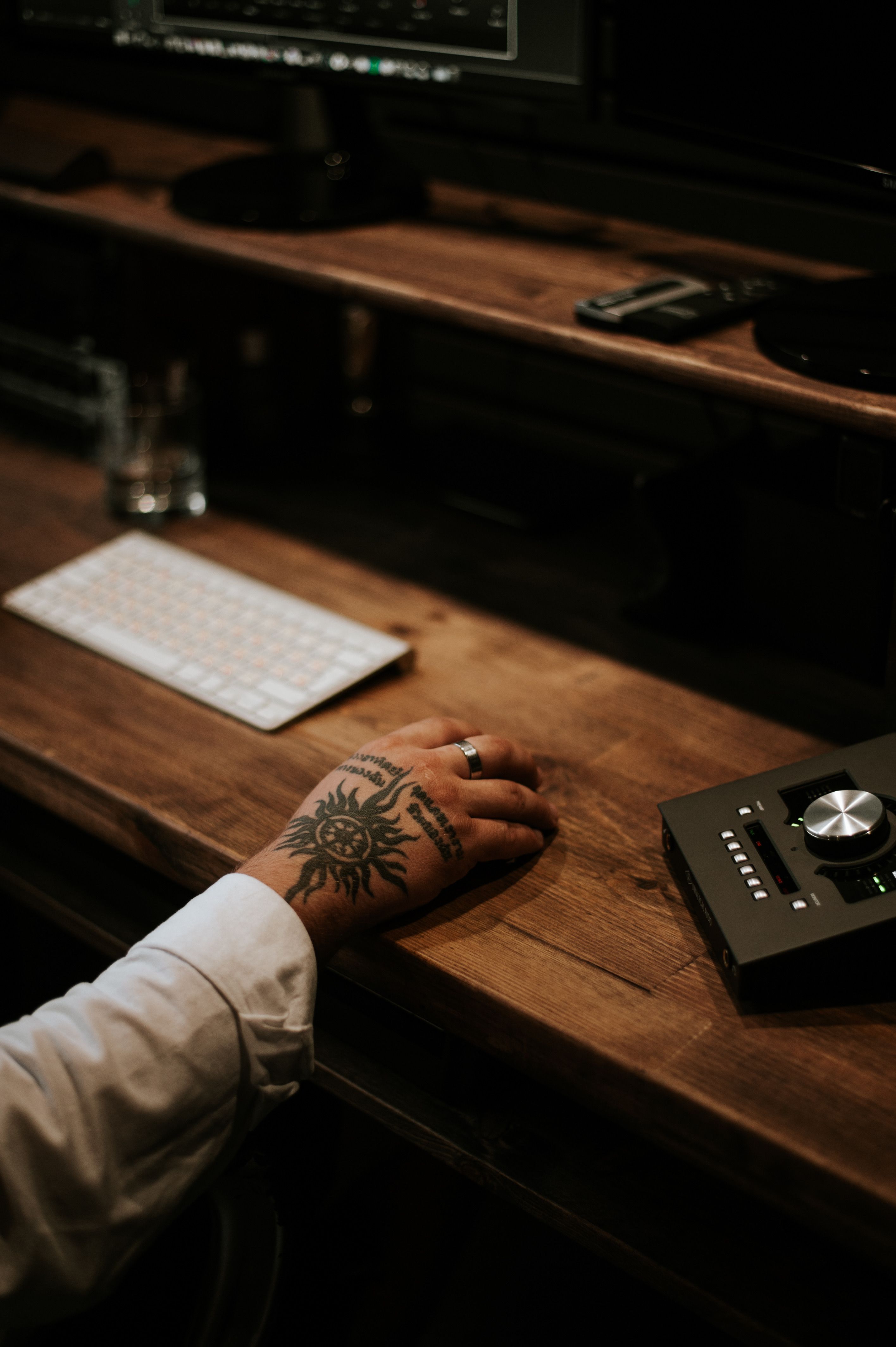 Man in a Music Studio · Free Stock Photo