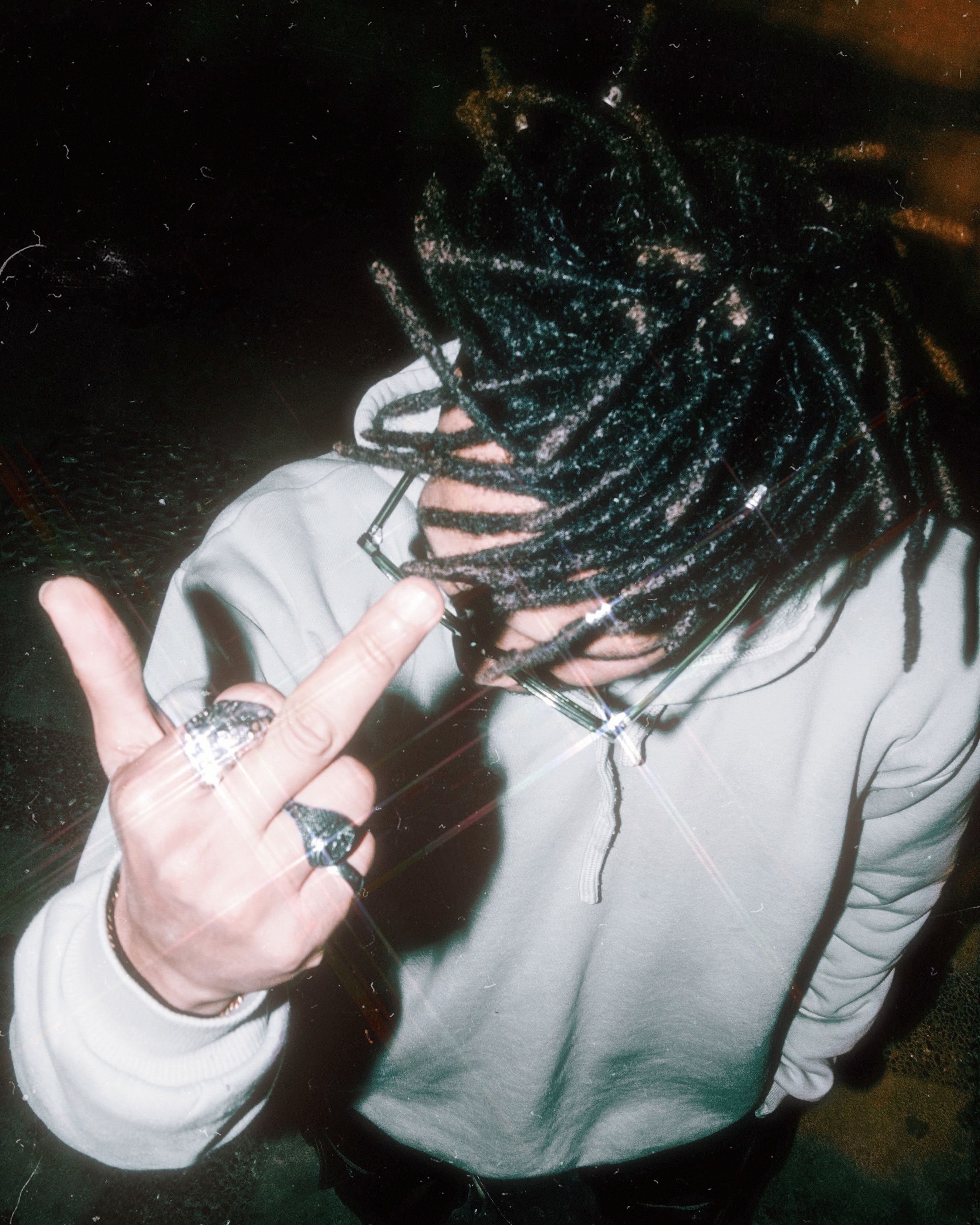 Person Standing in Hoodie Jacket with Dreadlocks Hairstyle · Free Stock ...