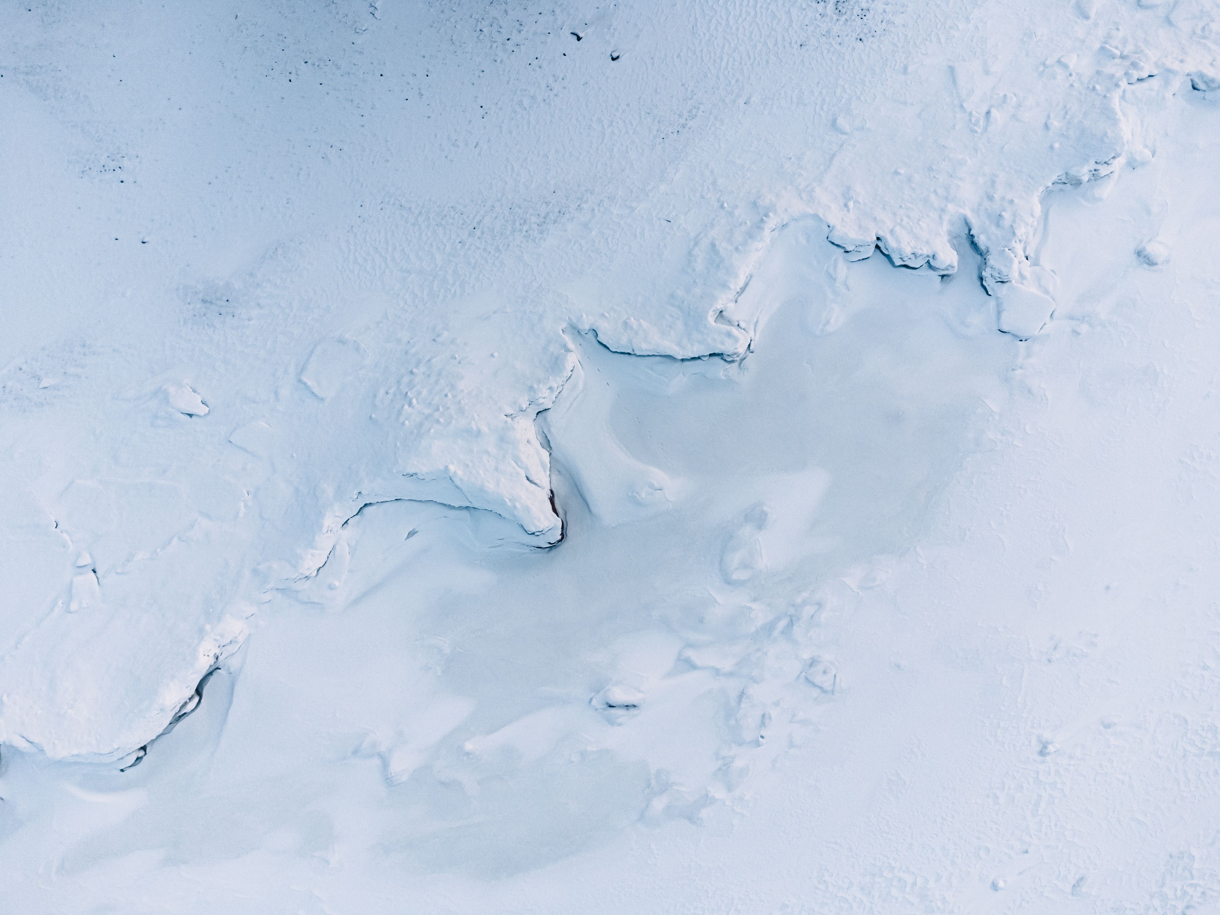 Top View of Winter Landscape · Free Stock Photo