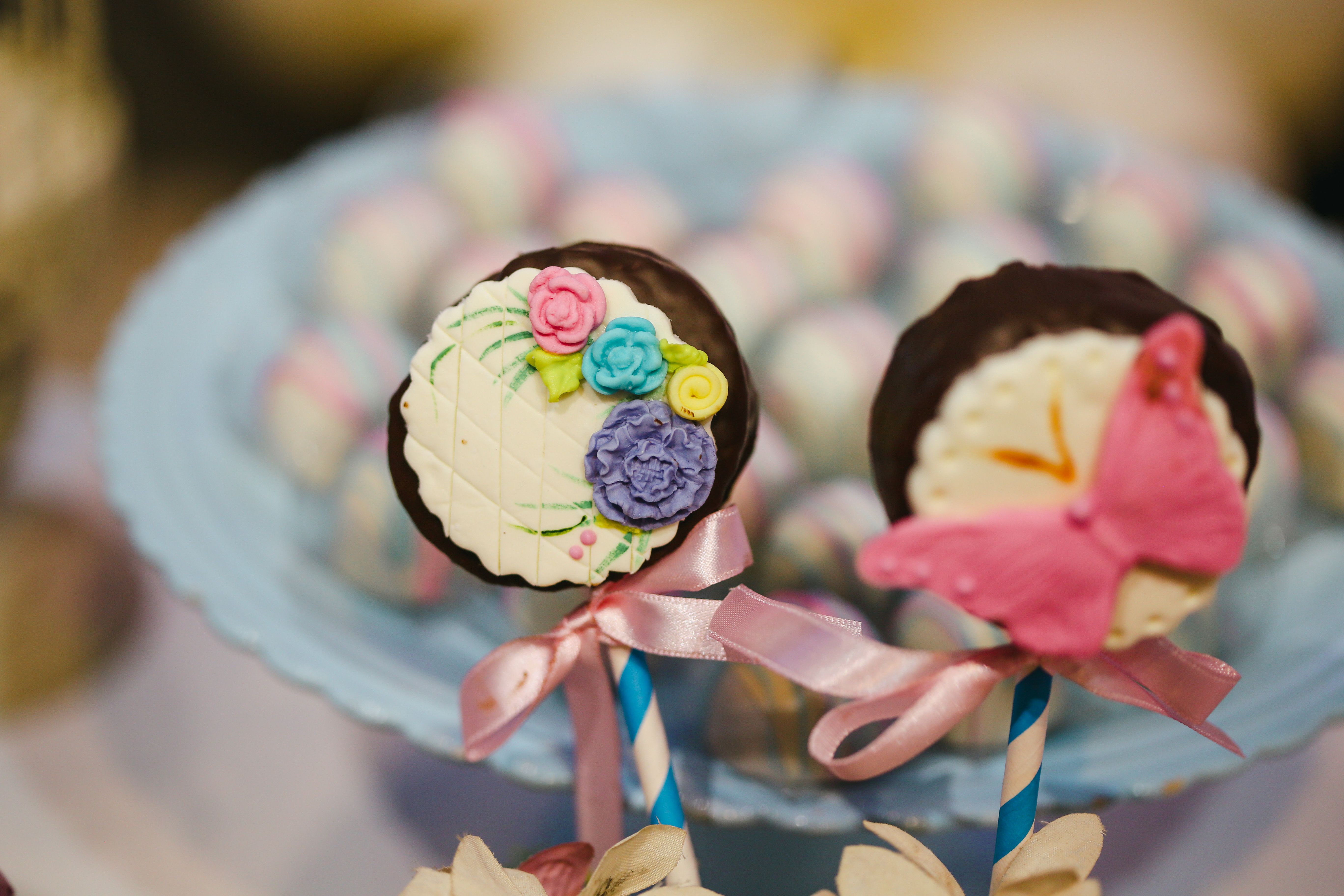 Chocolate Pops in Close Up Shot · Free Stock Photo