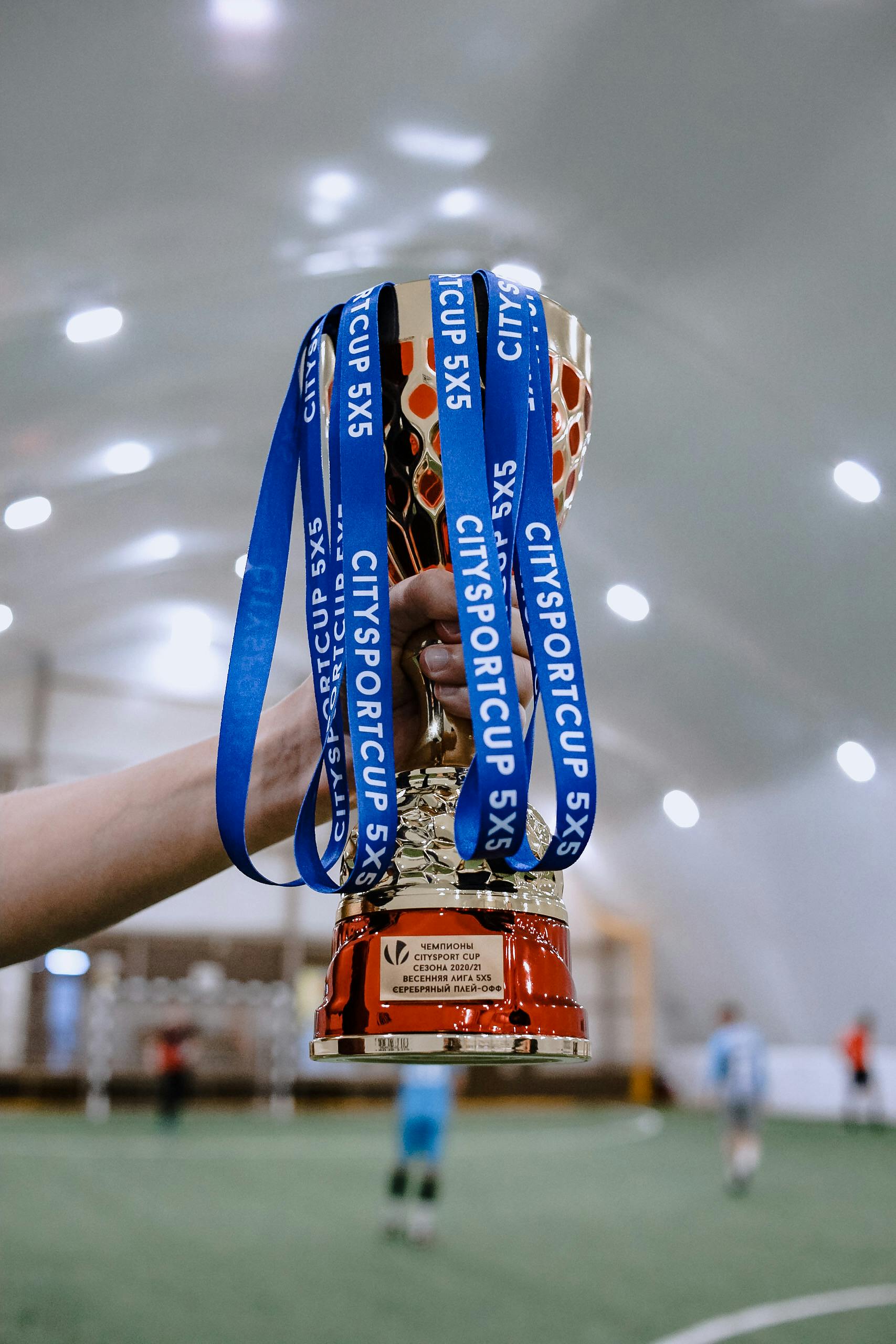 Hand Holding Trophy Cup · Free Stock Photo