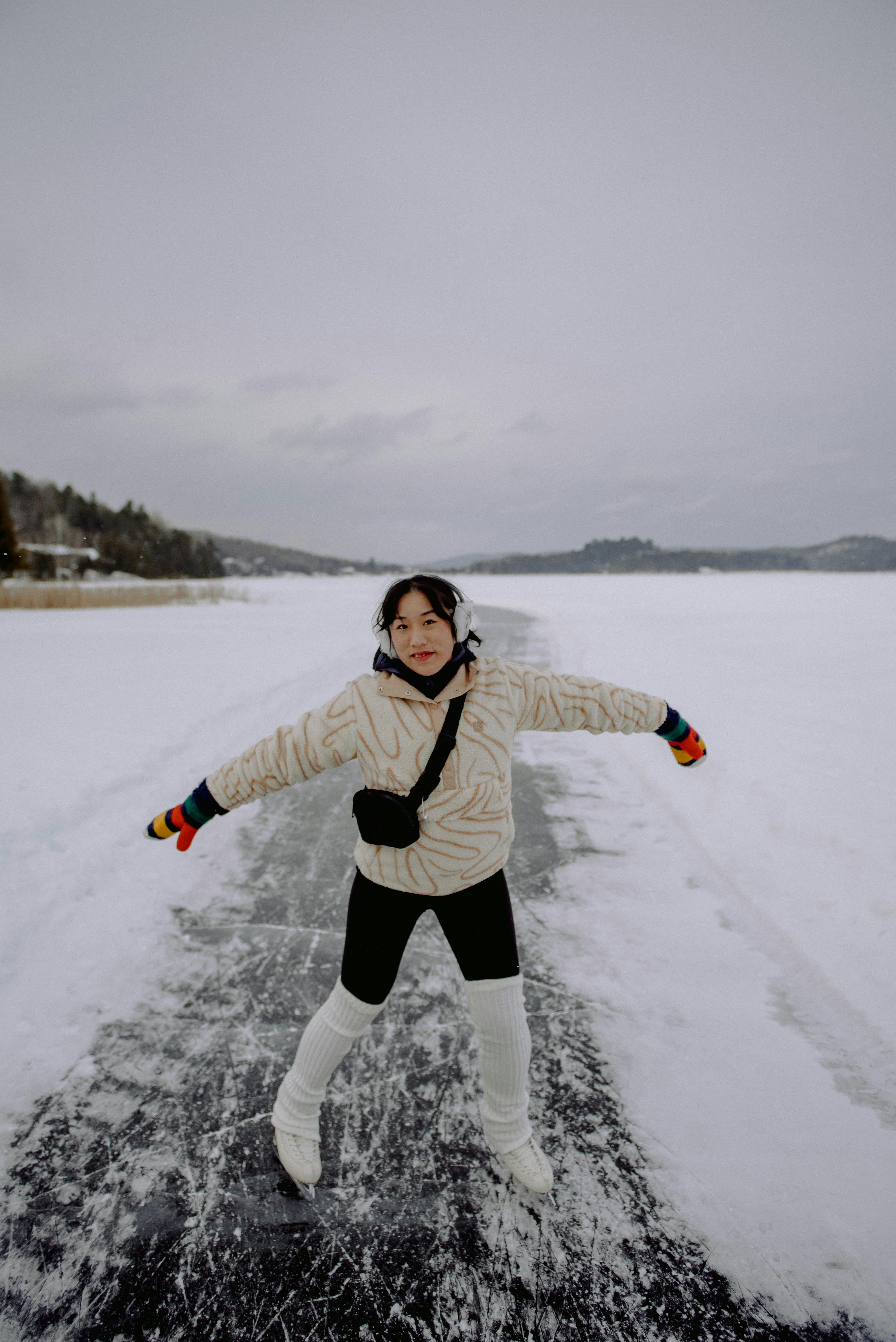 Woman on Ice · Free Stock Photo