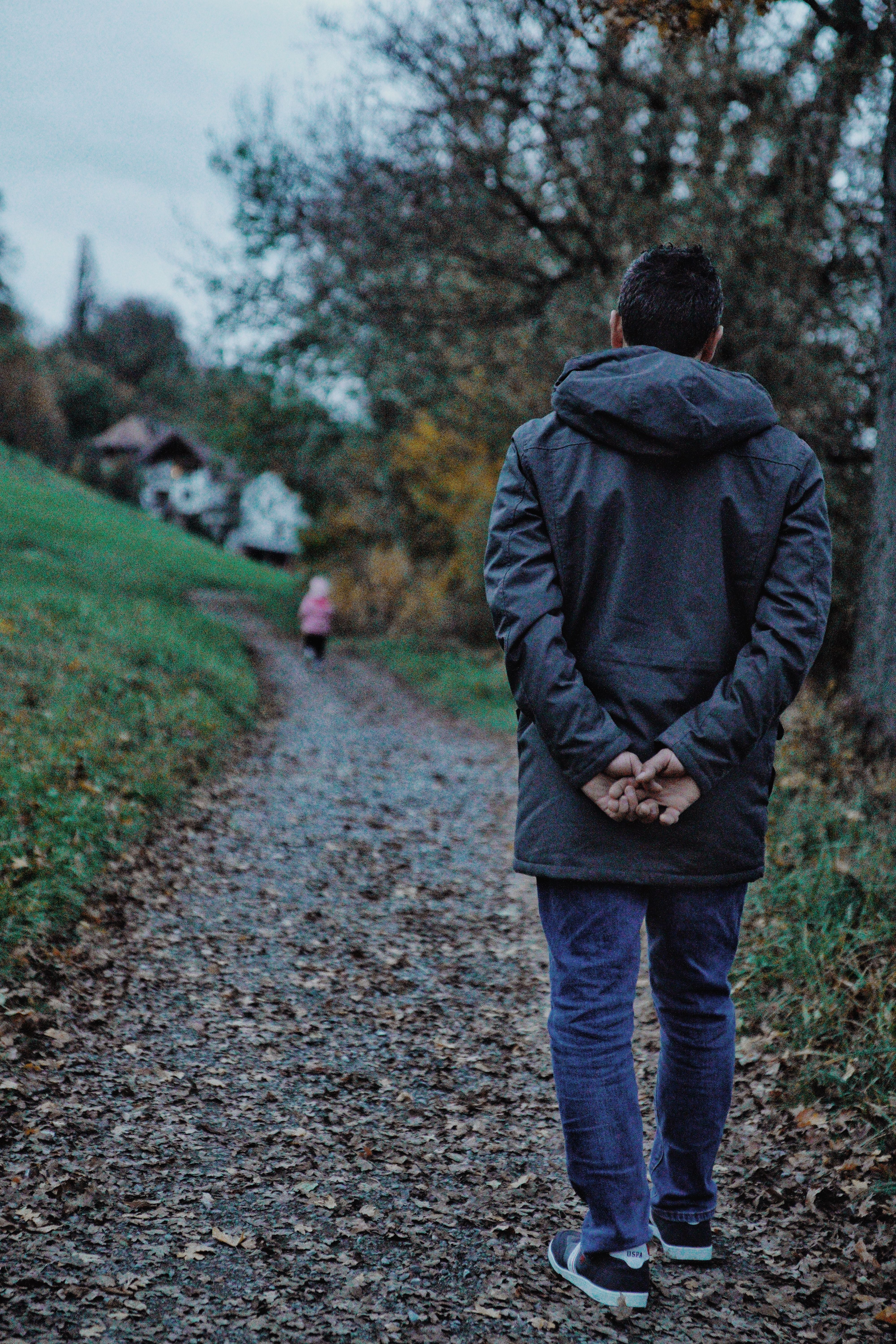 Two Man Walking · Free Stock Photo